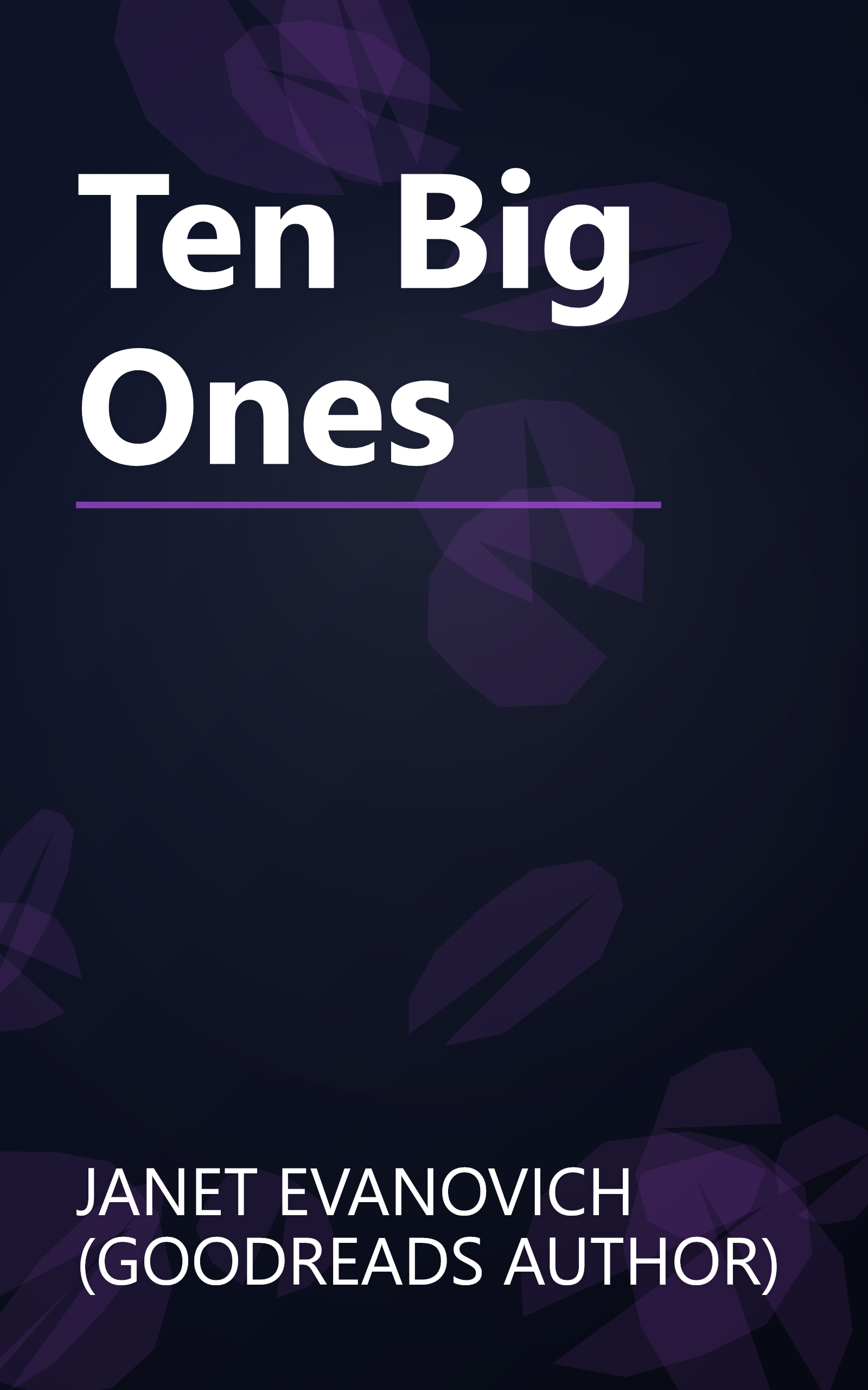 Ten Big Ones book cover