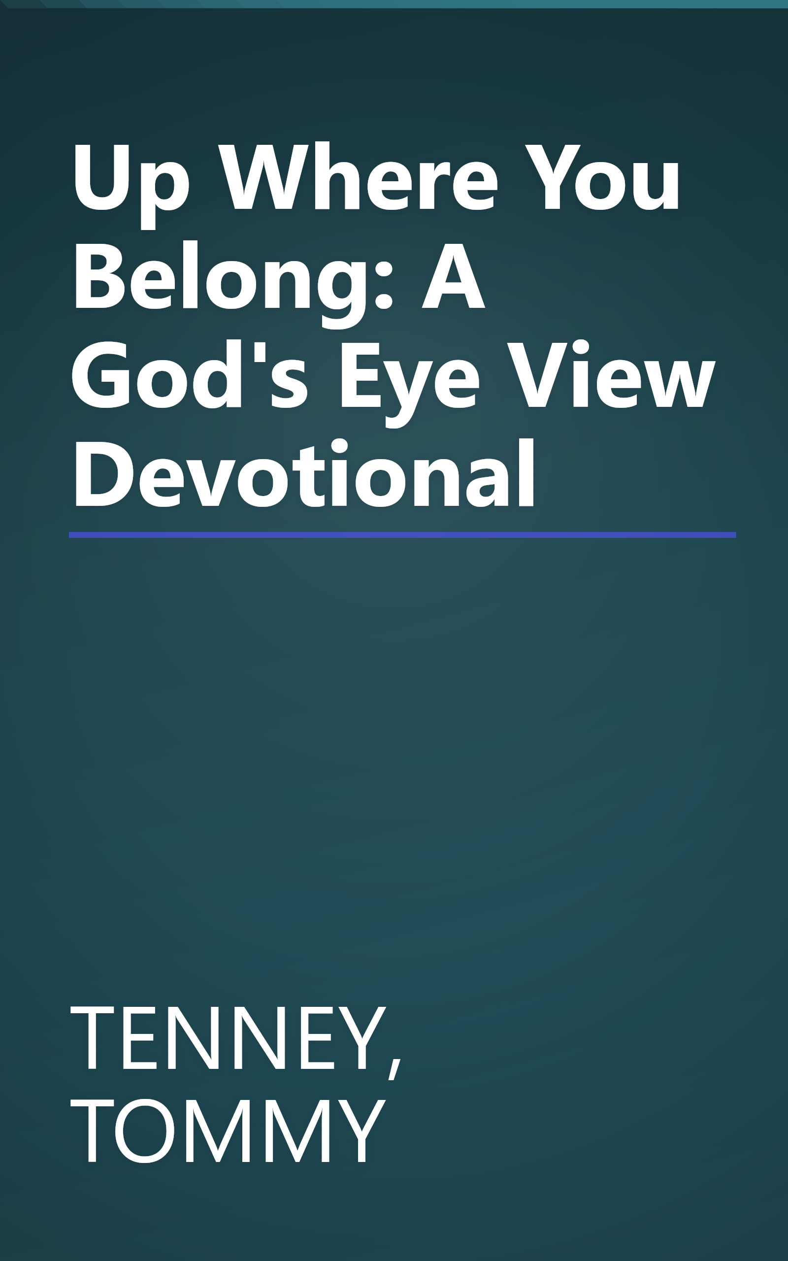 Up Where You Belong: A God's Eye View Devotional book cover