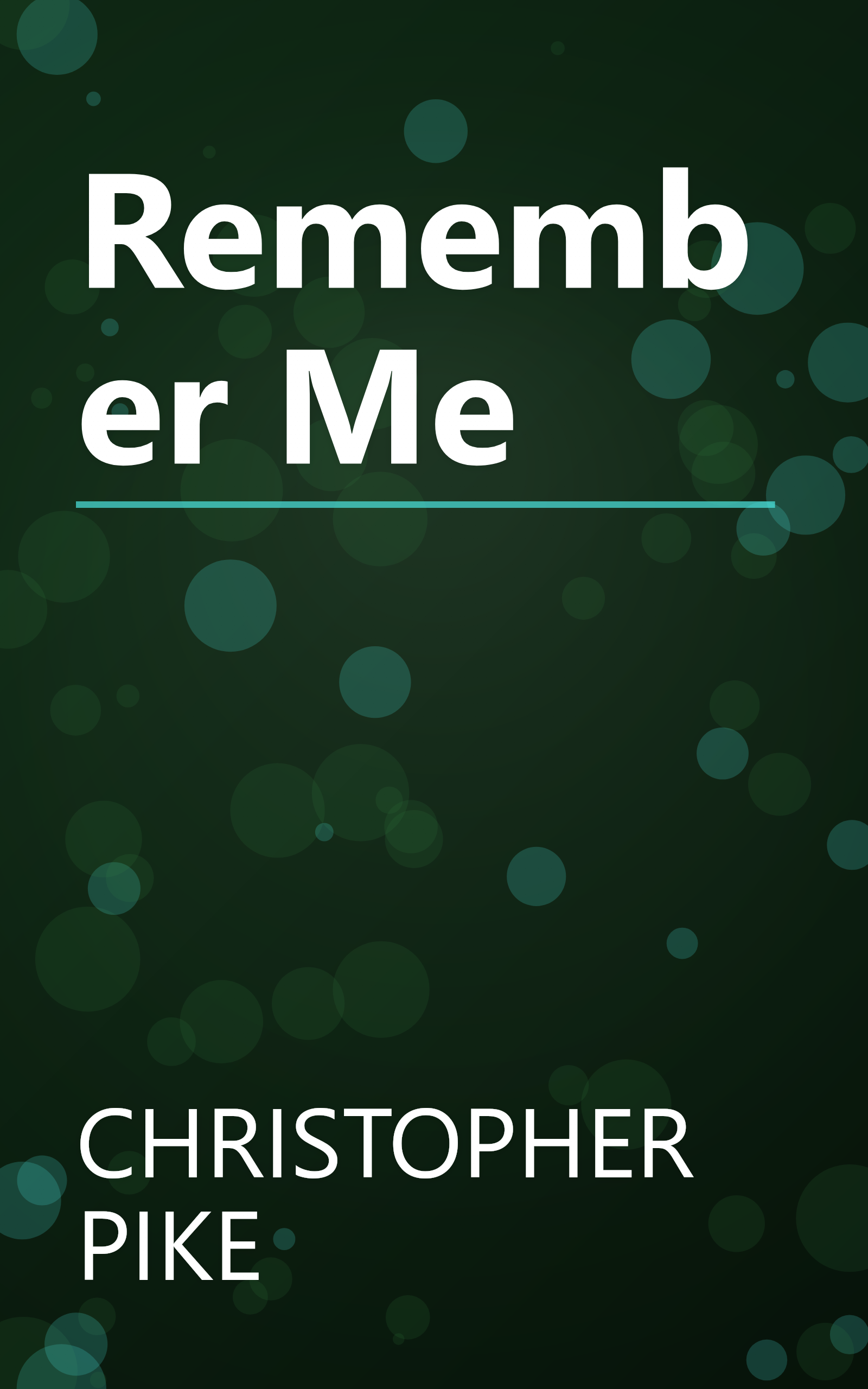 Remember Me book cover