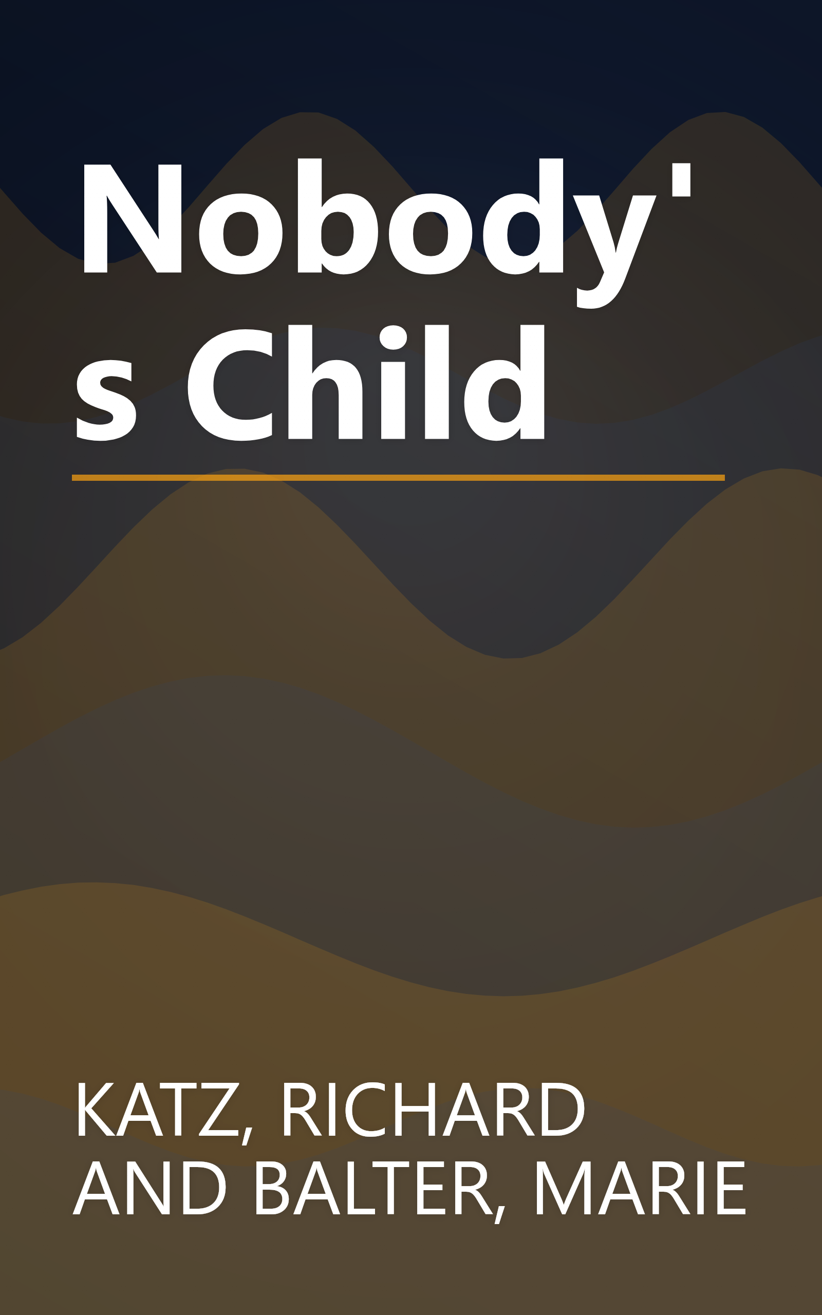 Nobody's Child book cover