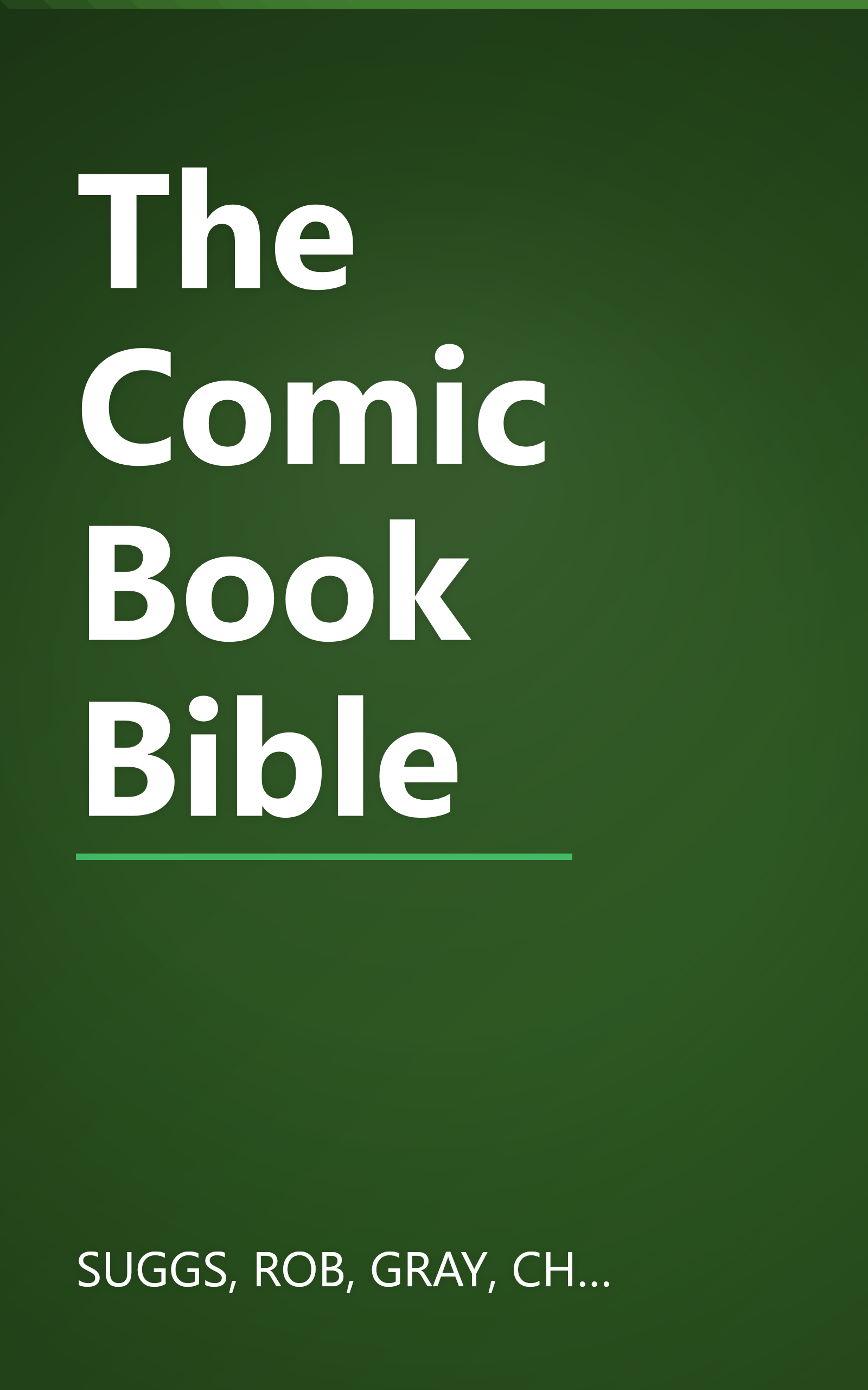 The Comic Book Bible book cover