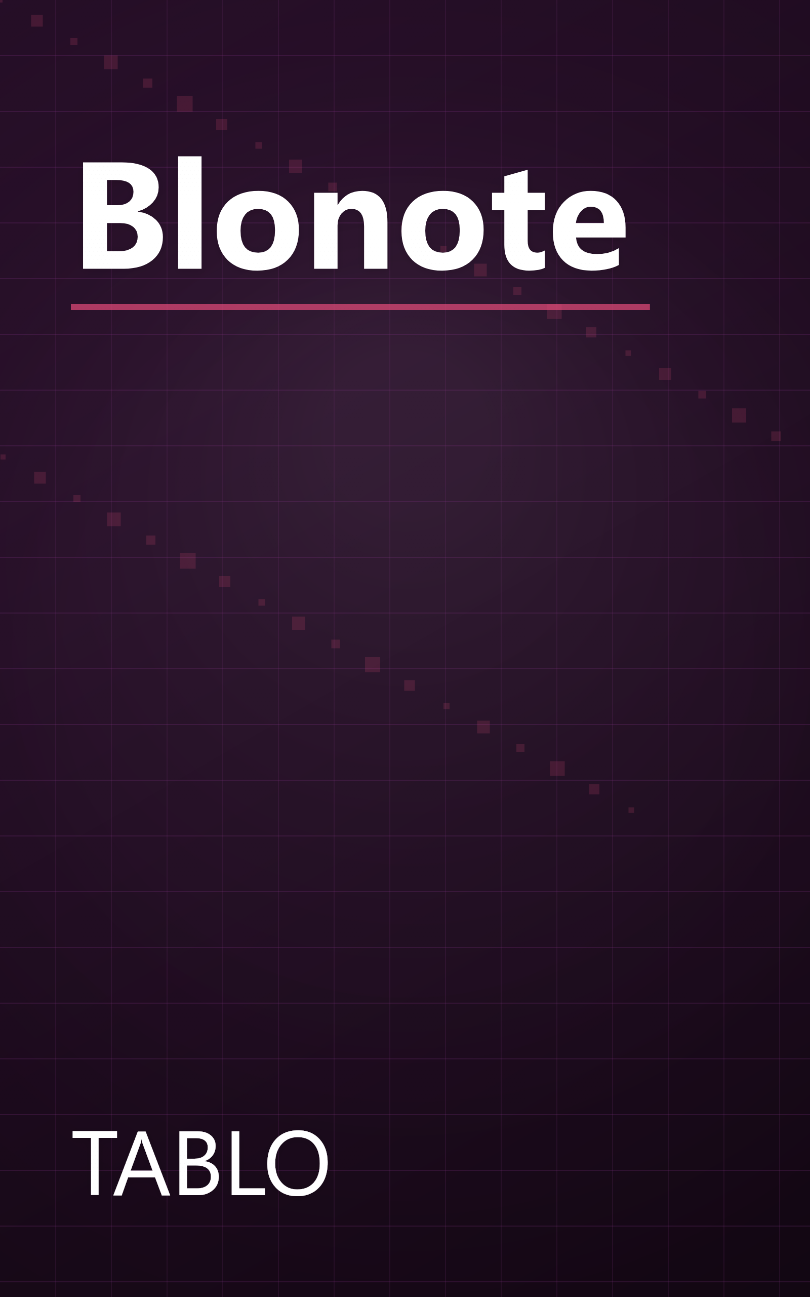 Blonote book cover