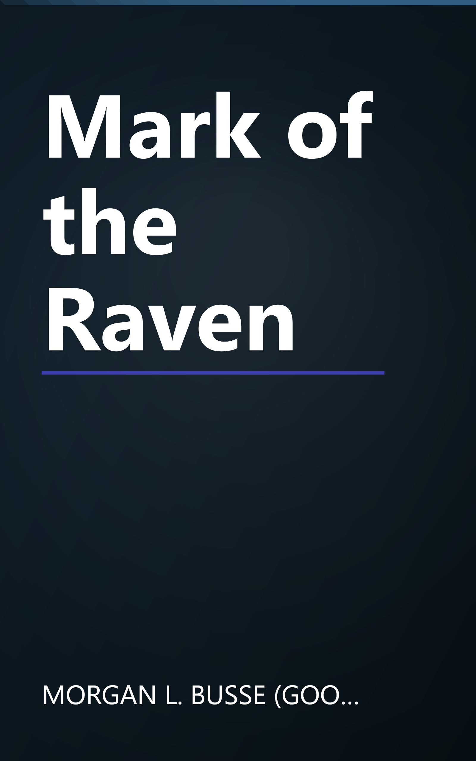 Mark of the Raven book cover