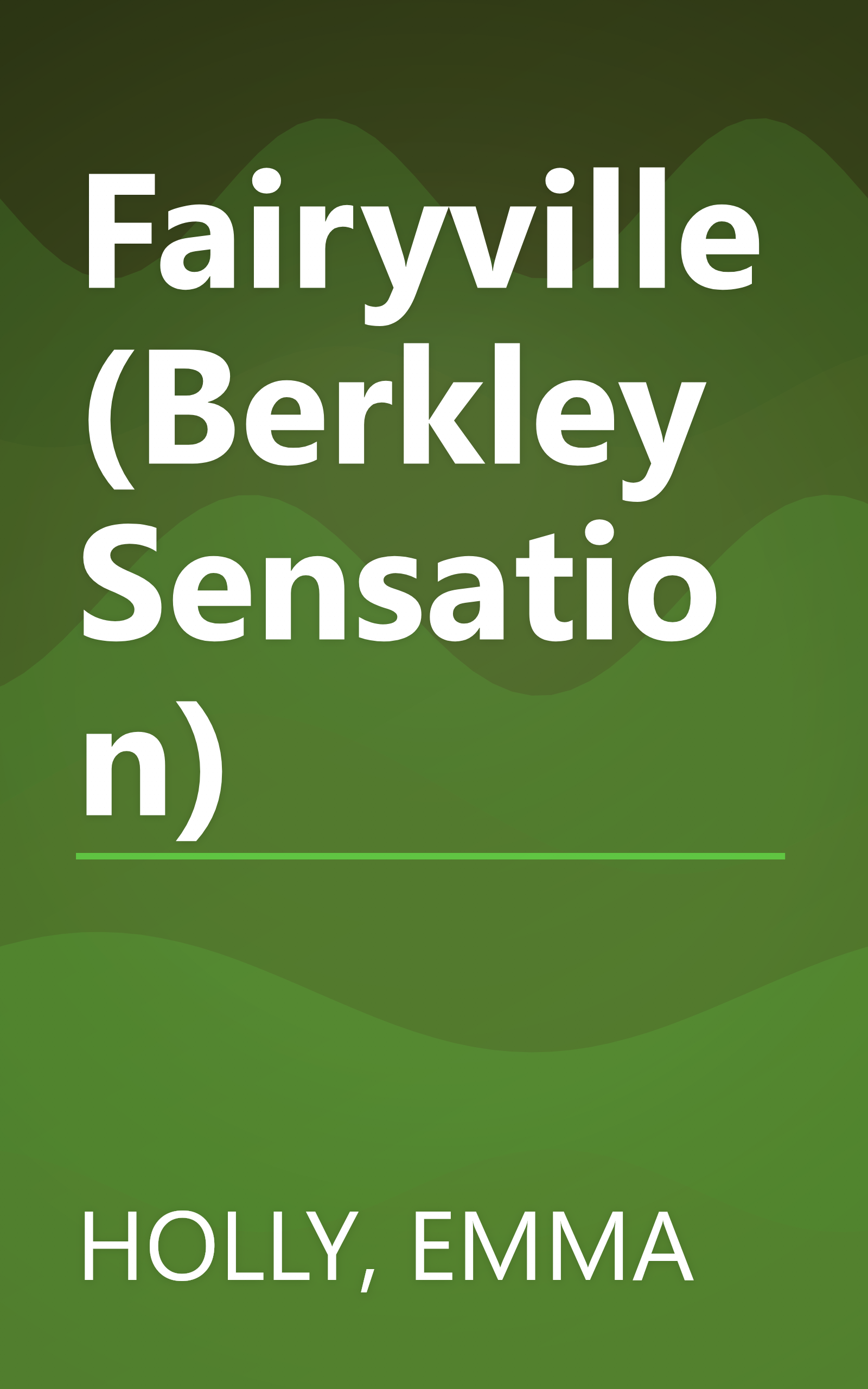 Fairyville (Berkley Sensation) book cover