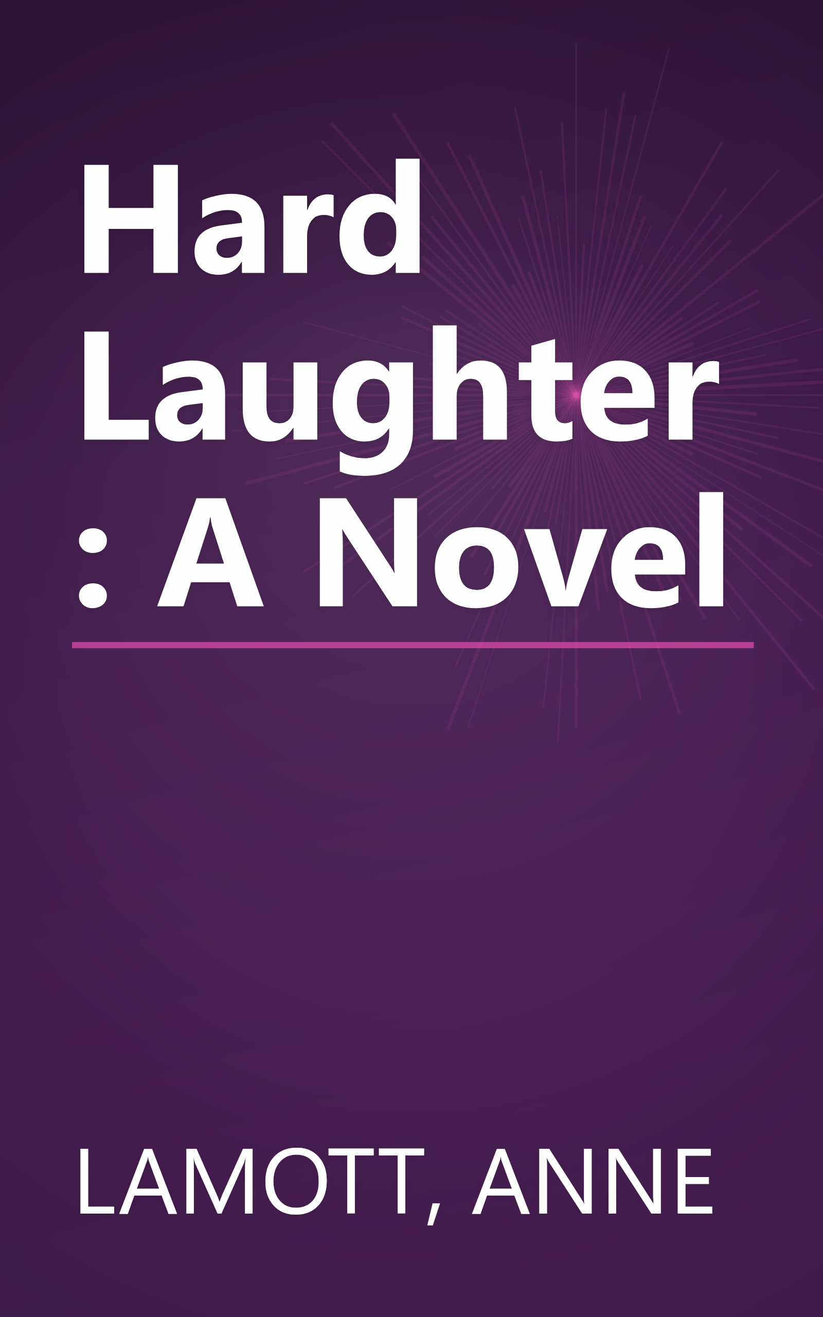 Hard Laughter: A Novel book cover