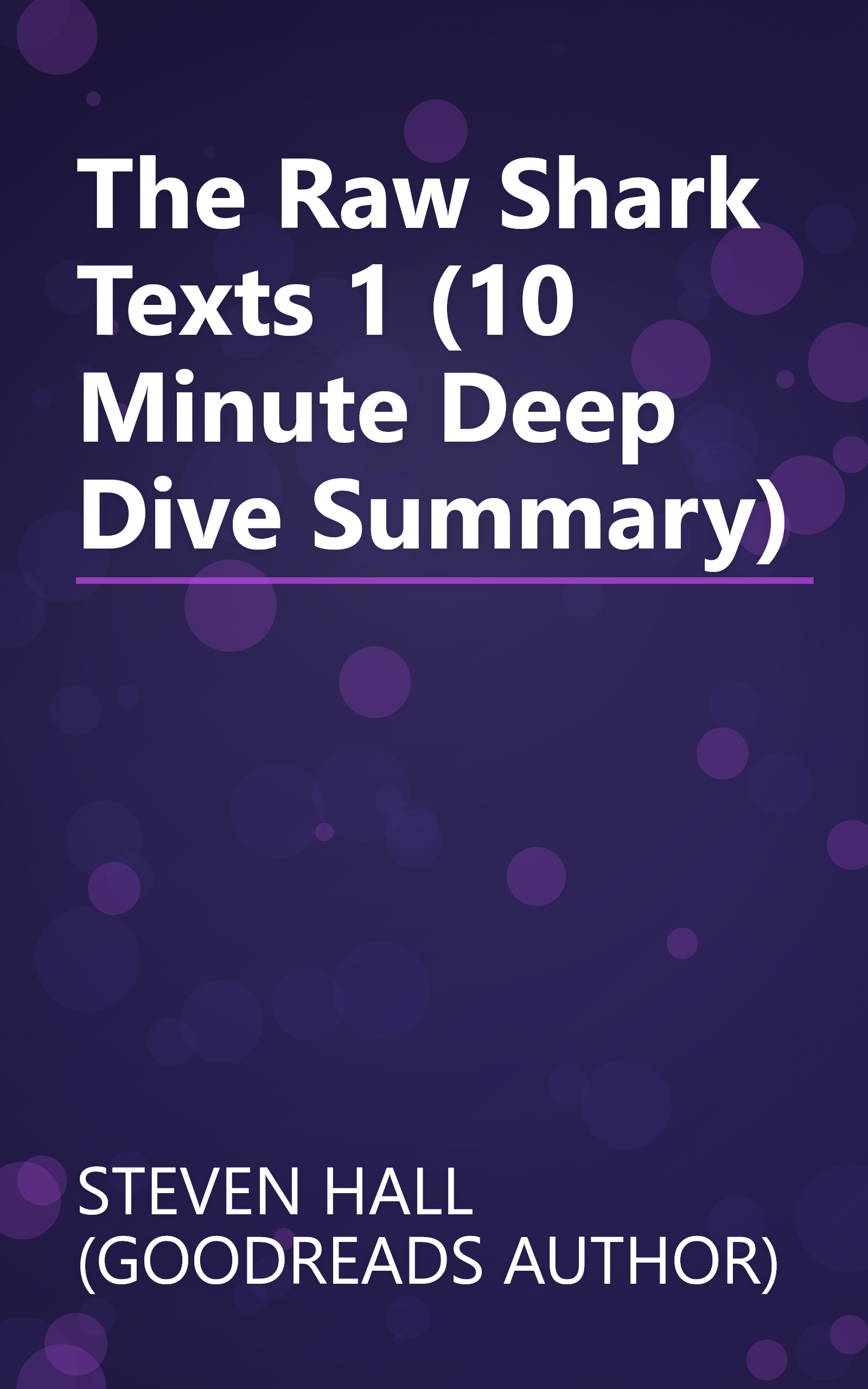 The Raw Shark Texts 1 (10 Minute   Deep Dive Summary) book cover