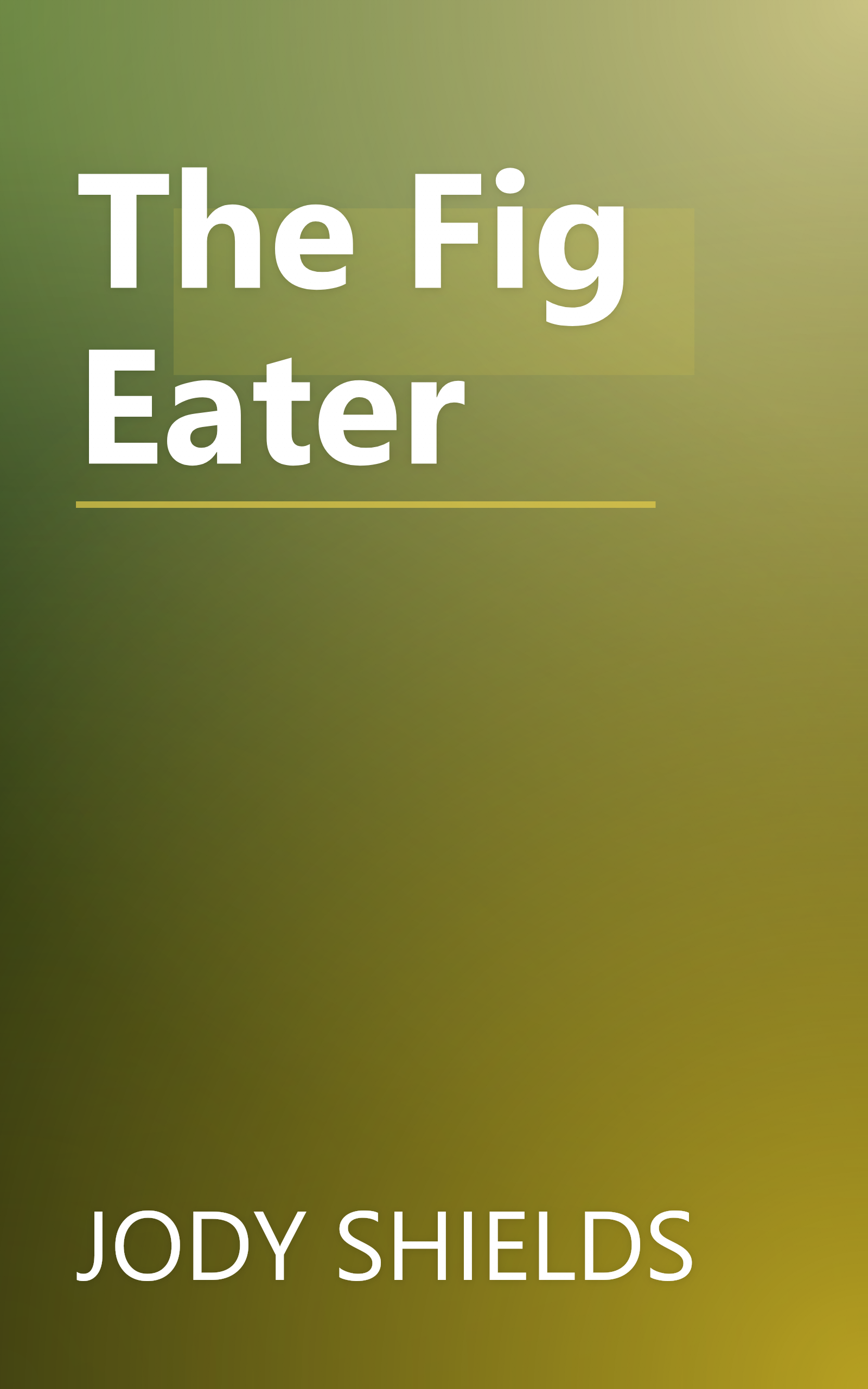 The Fig Eater book cover