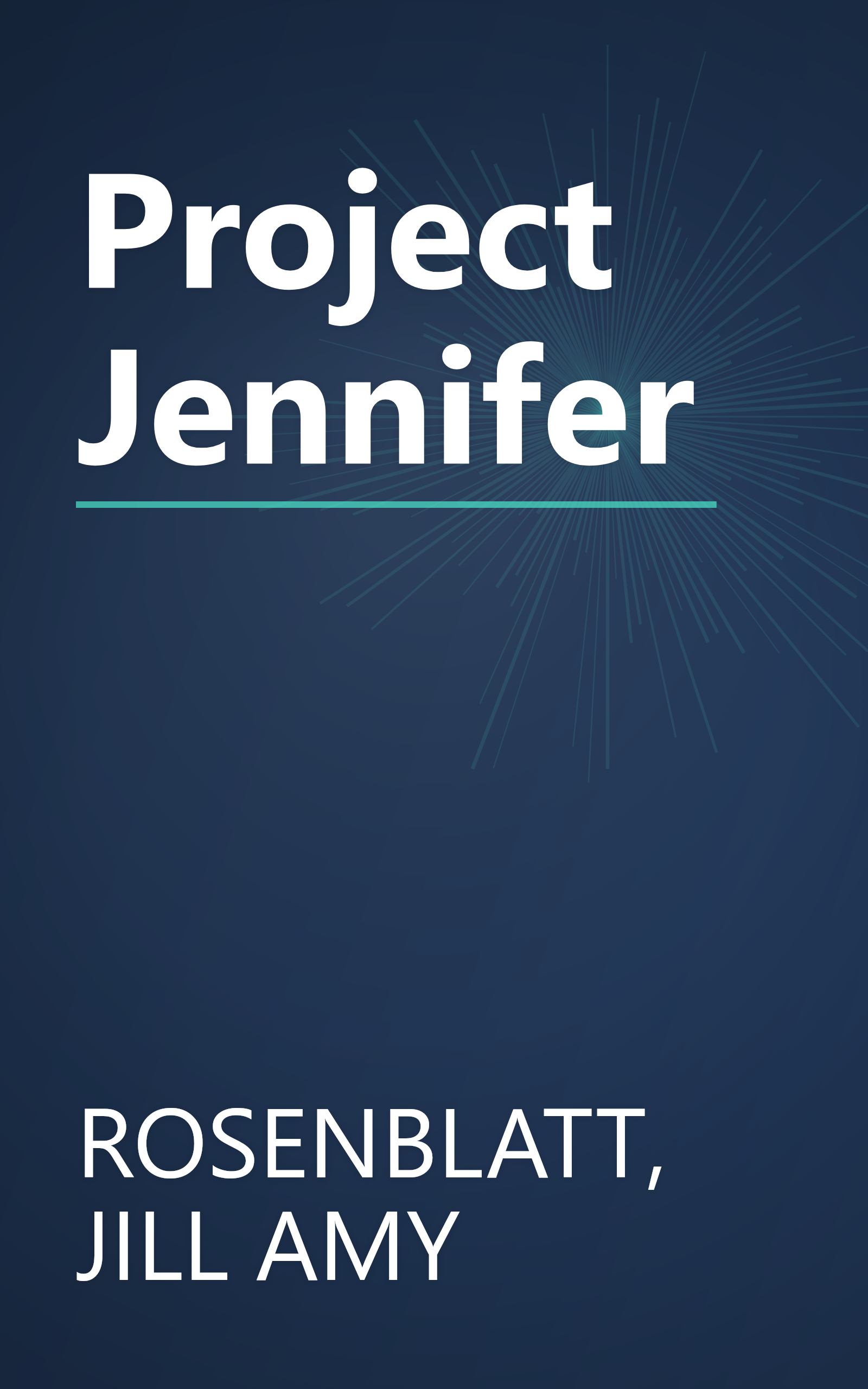 Project Jennifer book cover
