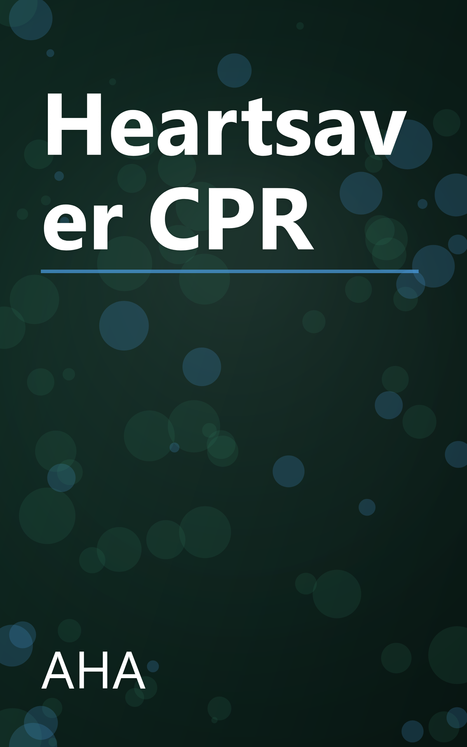 Heartsaver CPR book cover