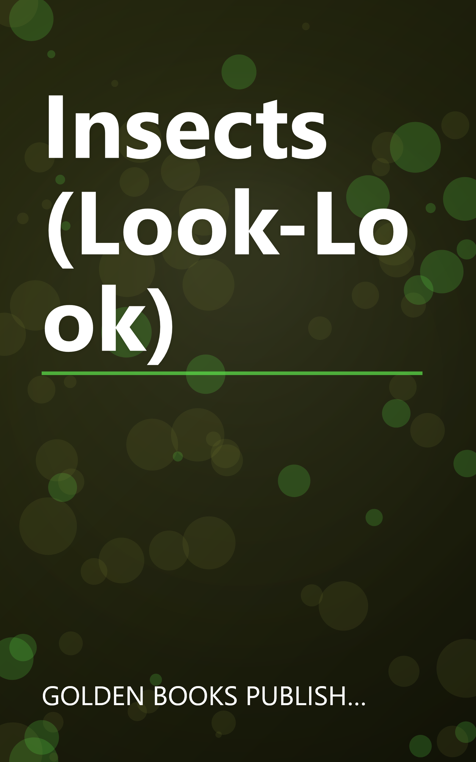 Insects (Look-Look) book cover