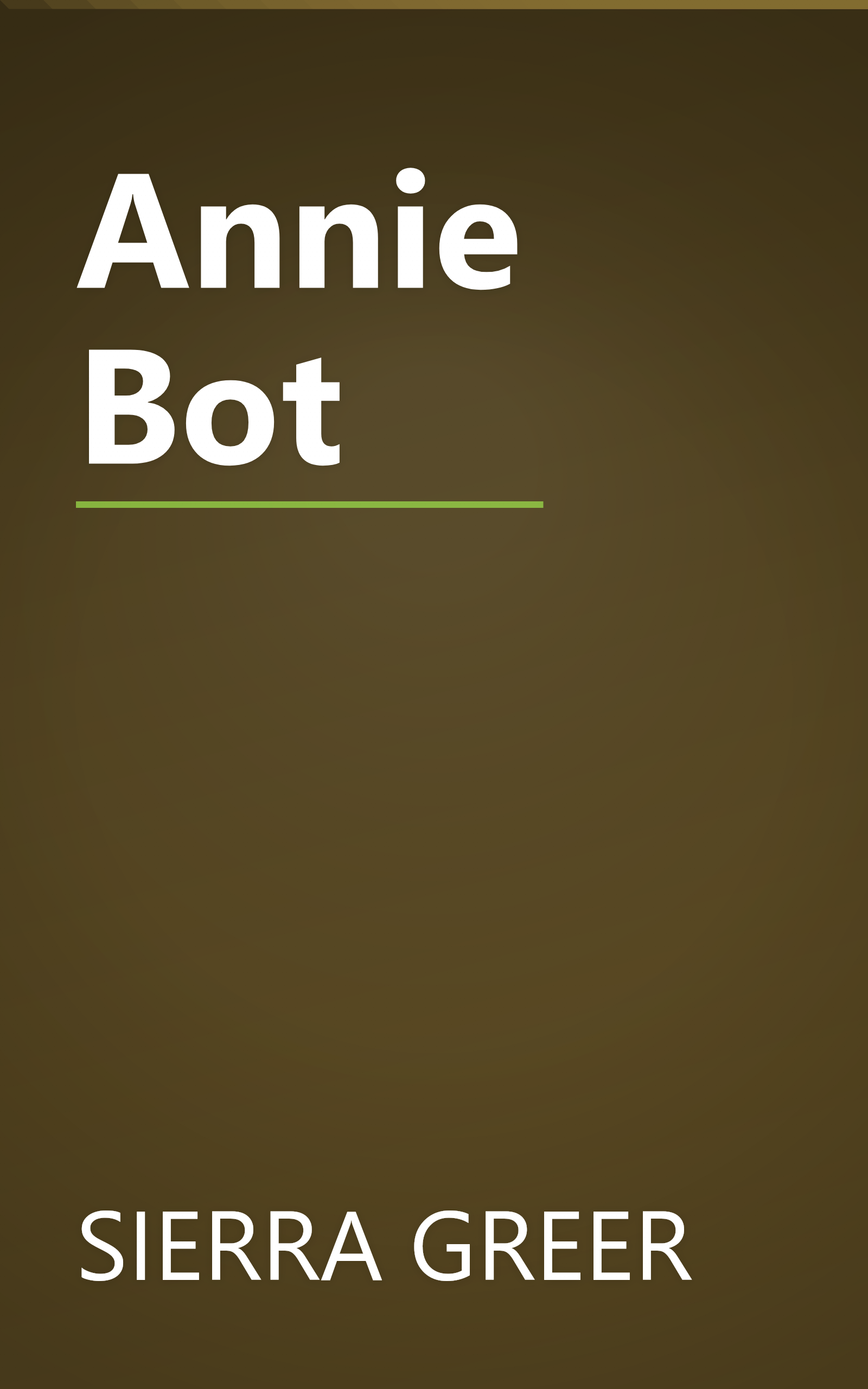 Annie Bot book cover