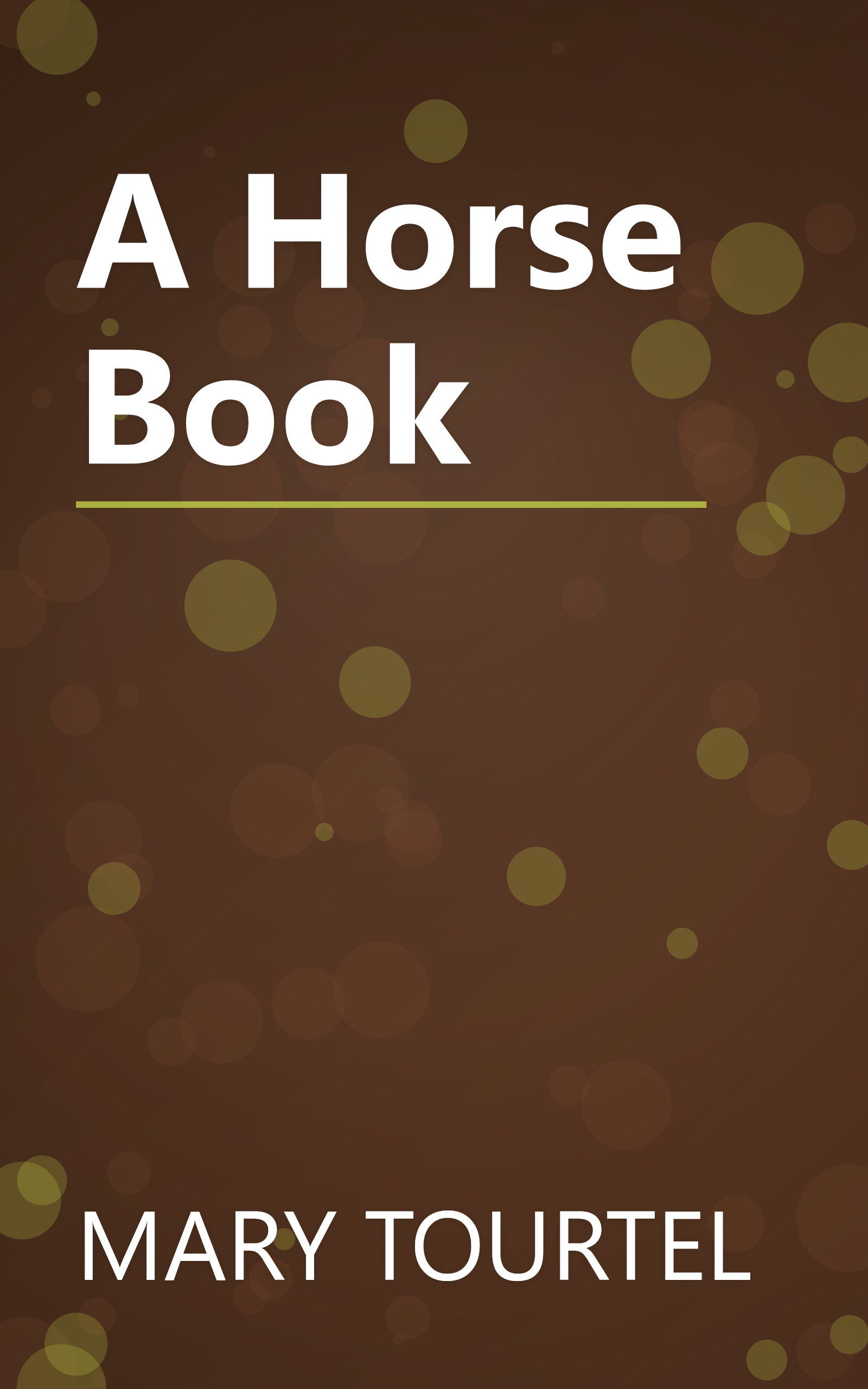 A Horse Book book cover
