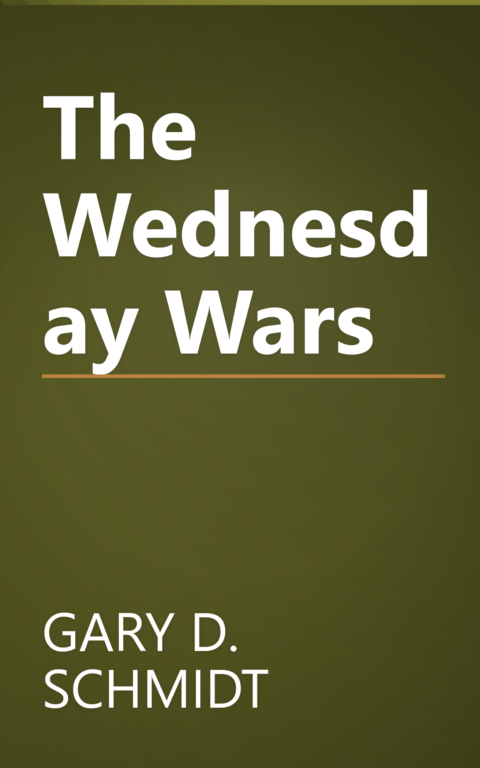 The Wednesday Wars book cover