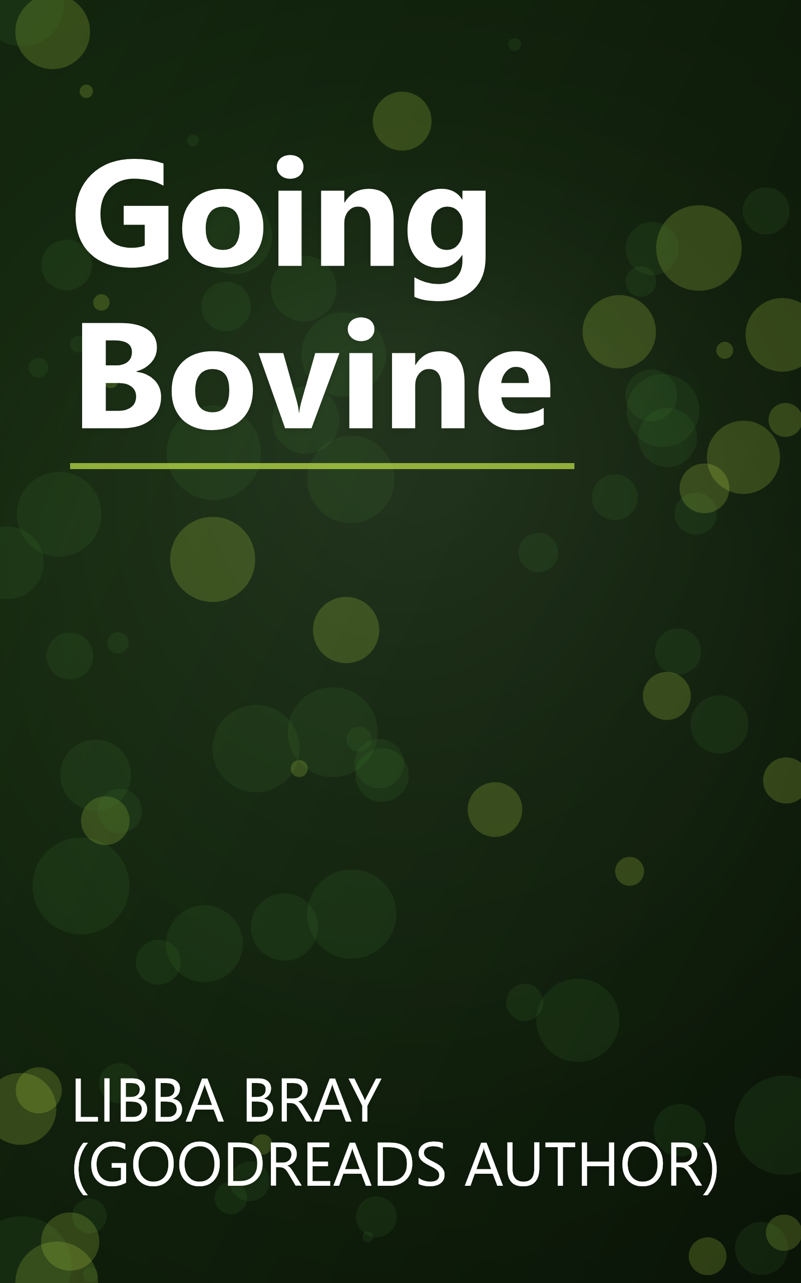 Going Bovine book cover