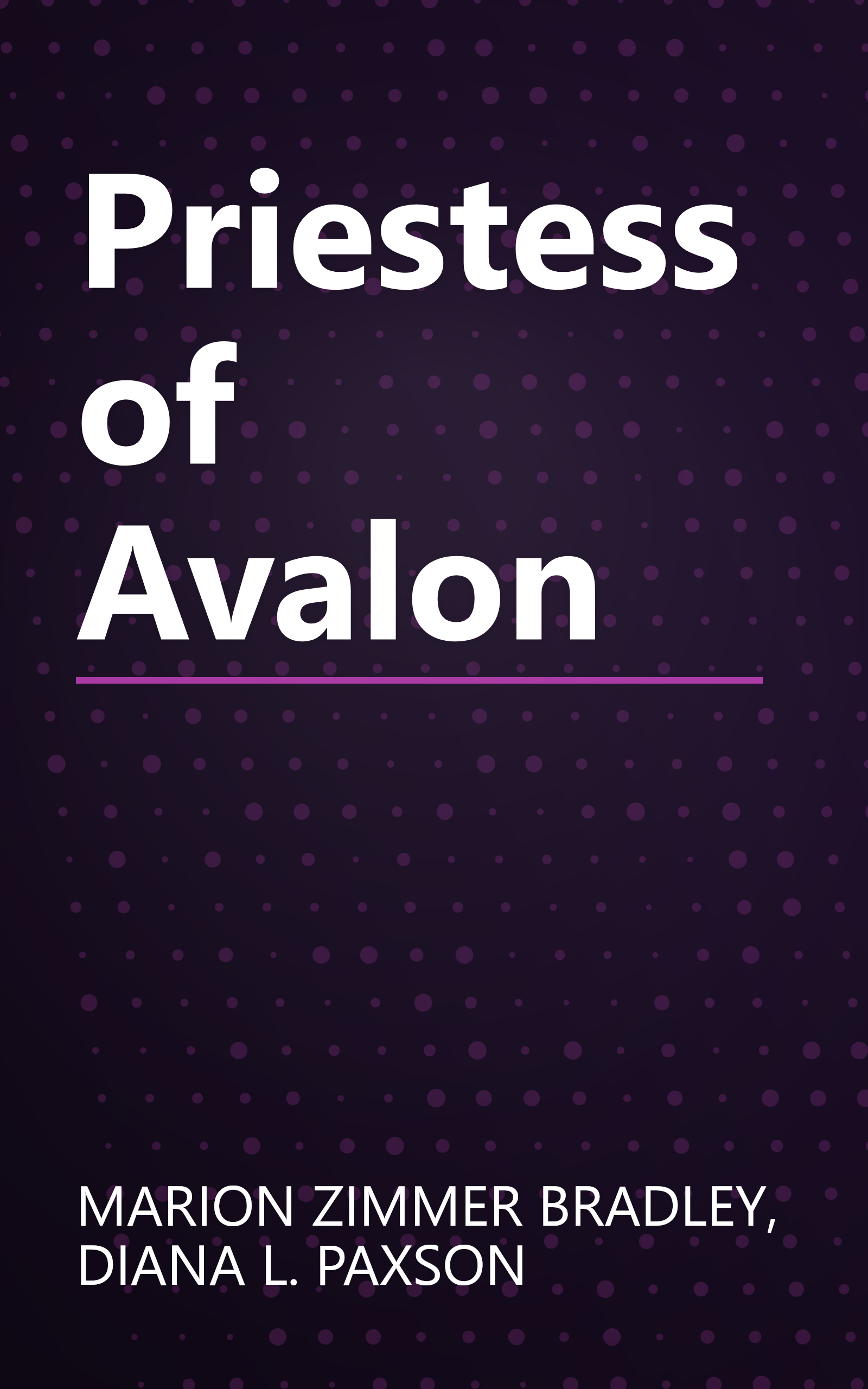 Priestess of Avalon book cover