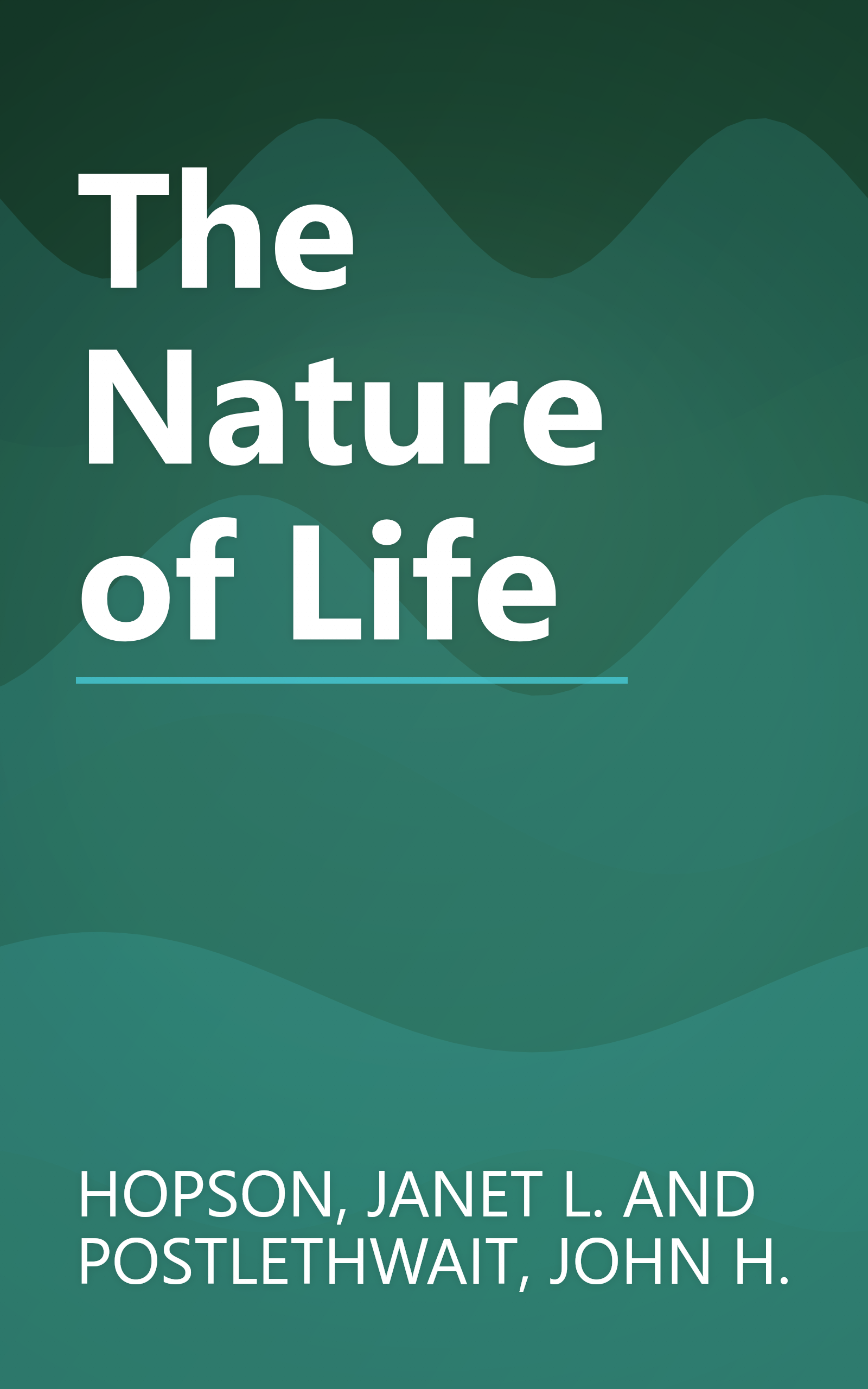 The Nature of Life book cover