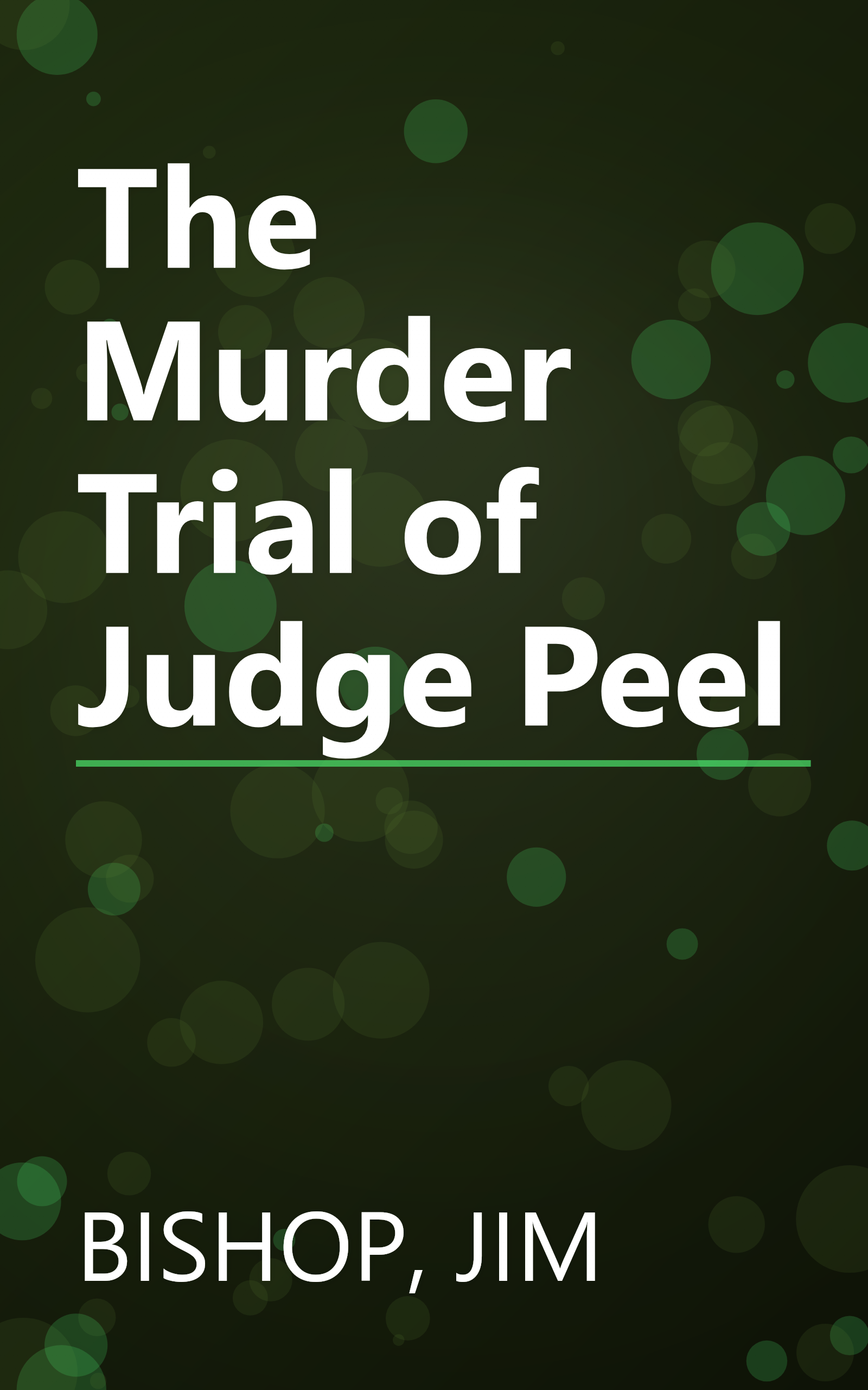 The Murder Trial of Judge Peel book cover