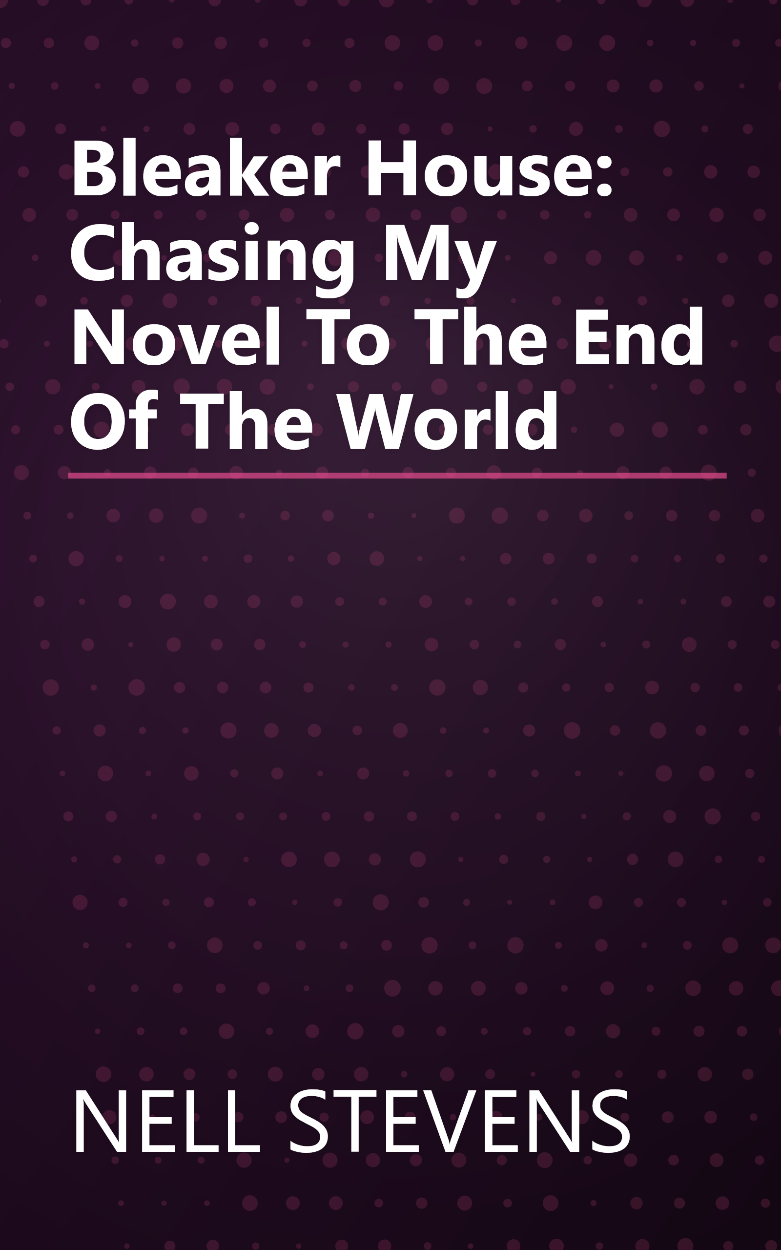 Bleaker House: Chasing My Novel To The End Of The World book cover