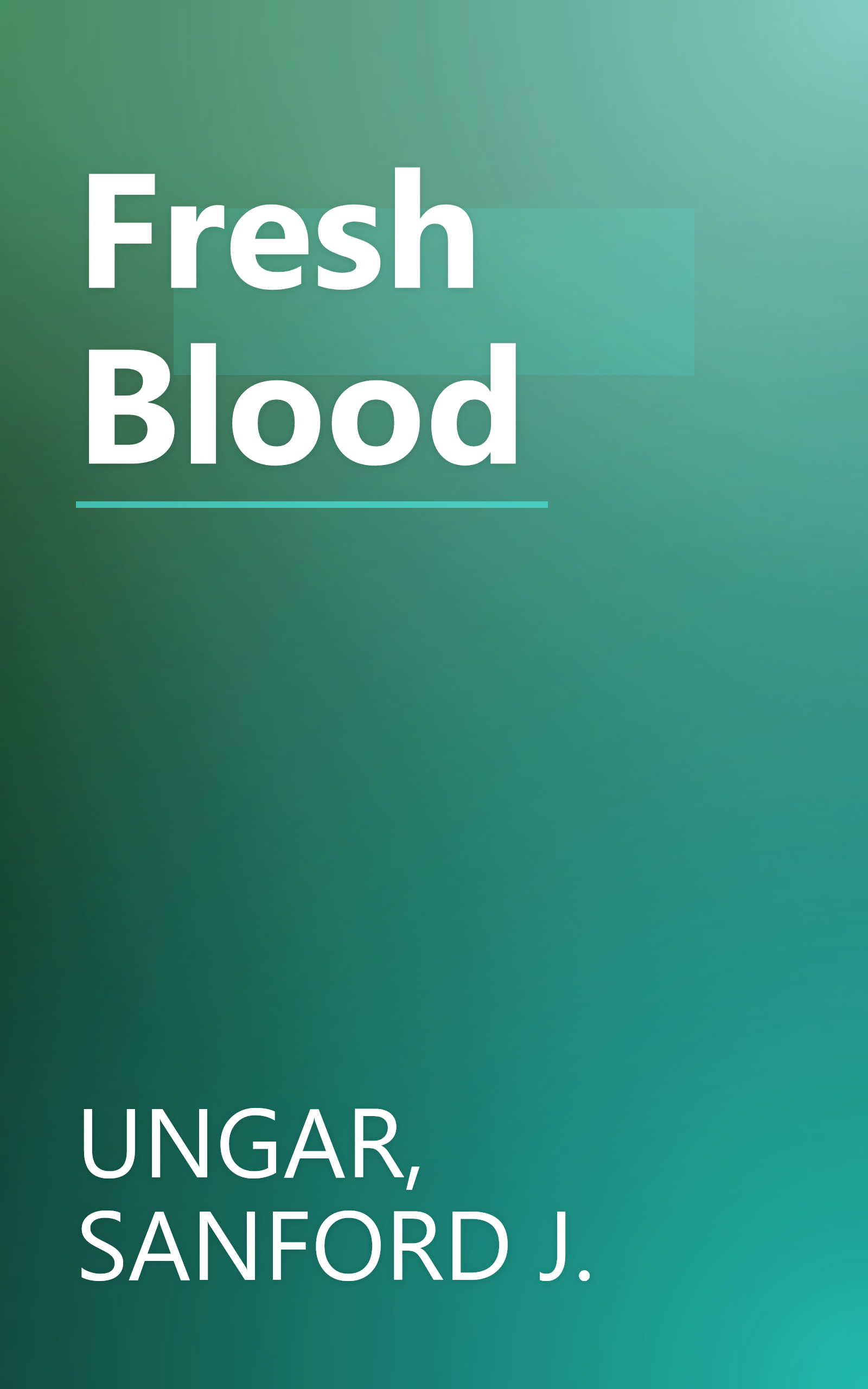 Fresh Blood book cover