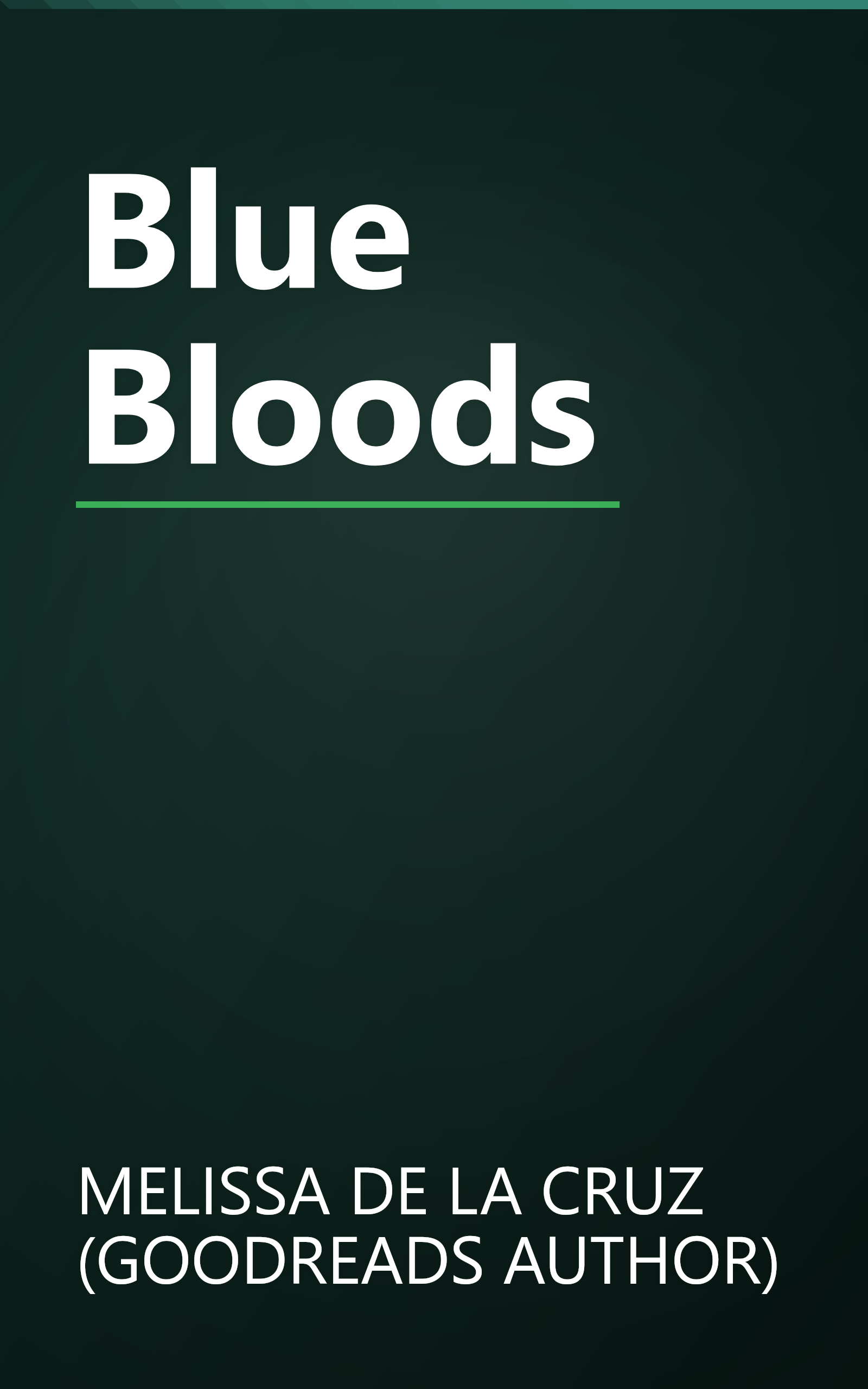 Blue Bloods book cover