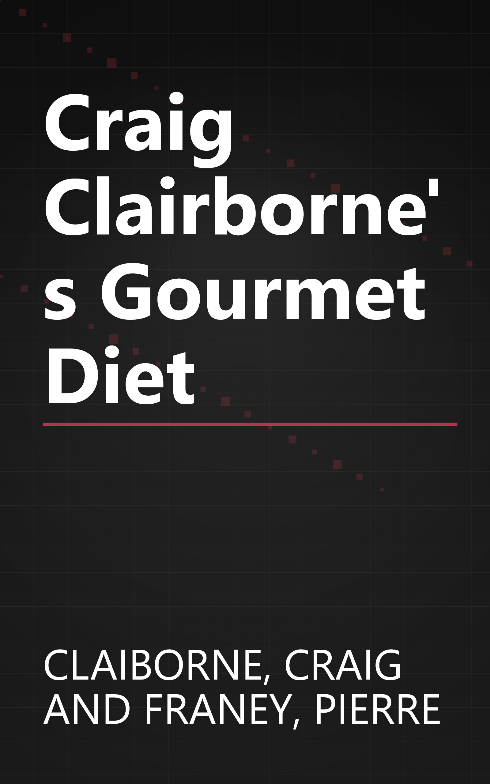 Craig Clairborne's Gourmet Diet book cover