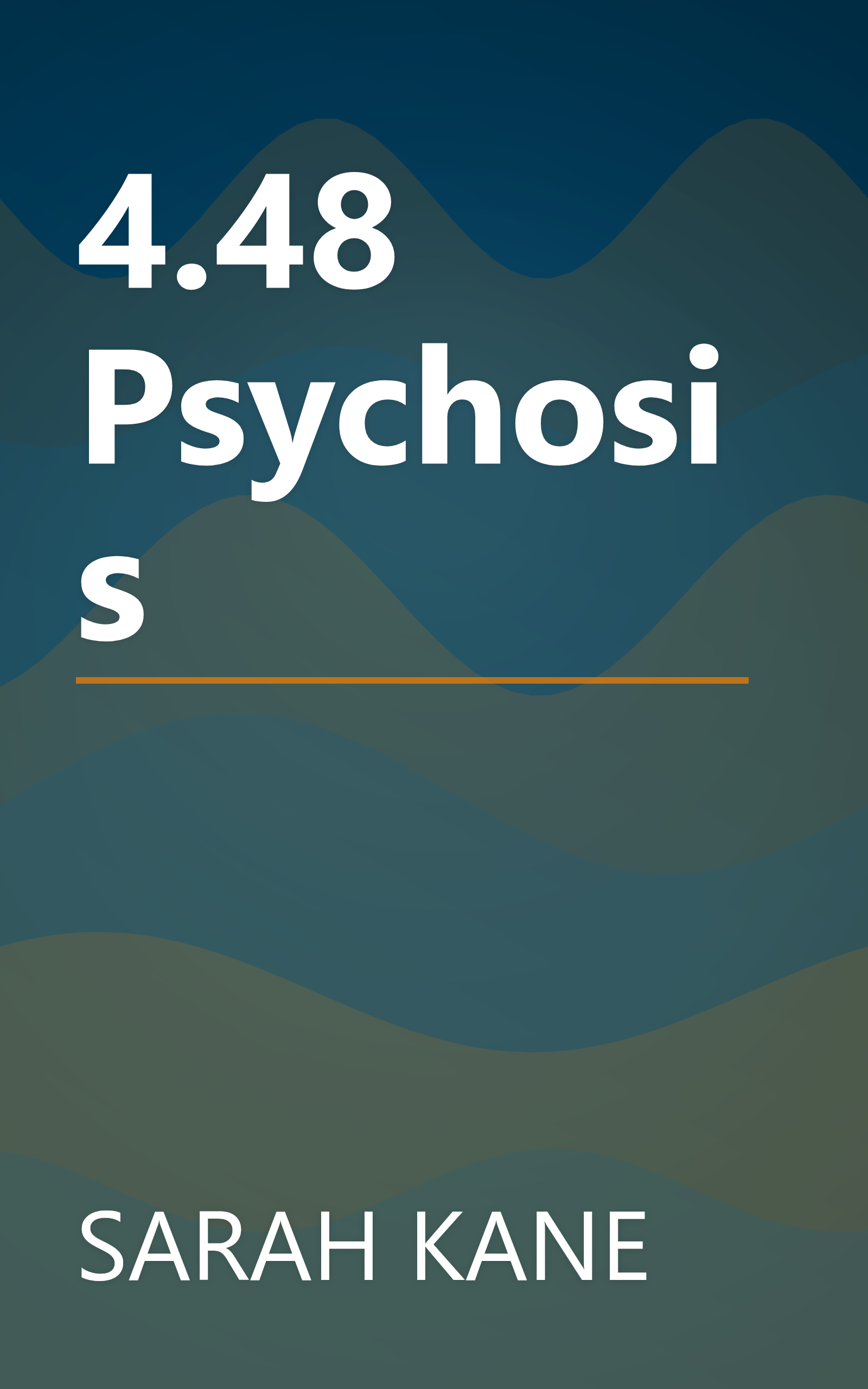 4.48 Psychosis book cover
