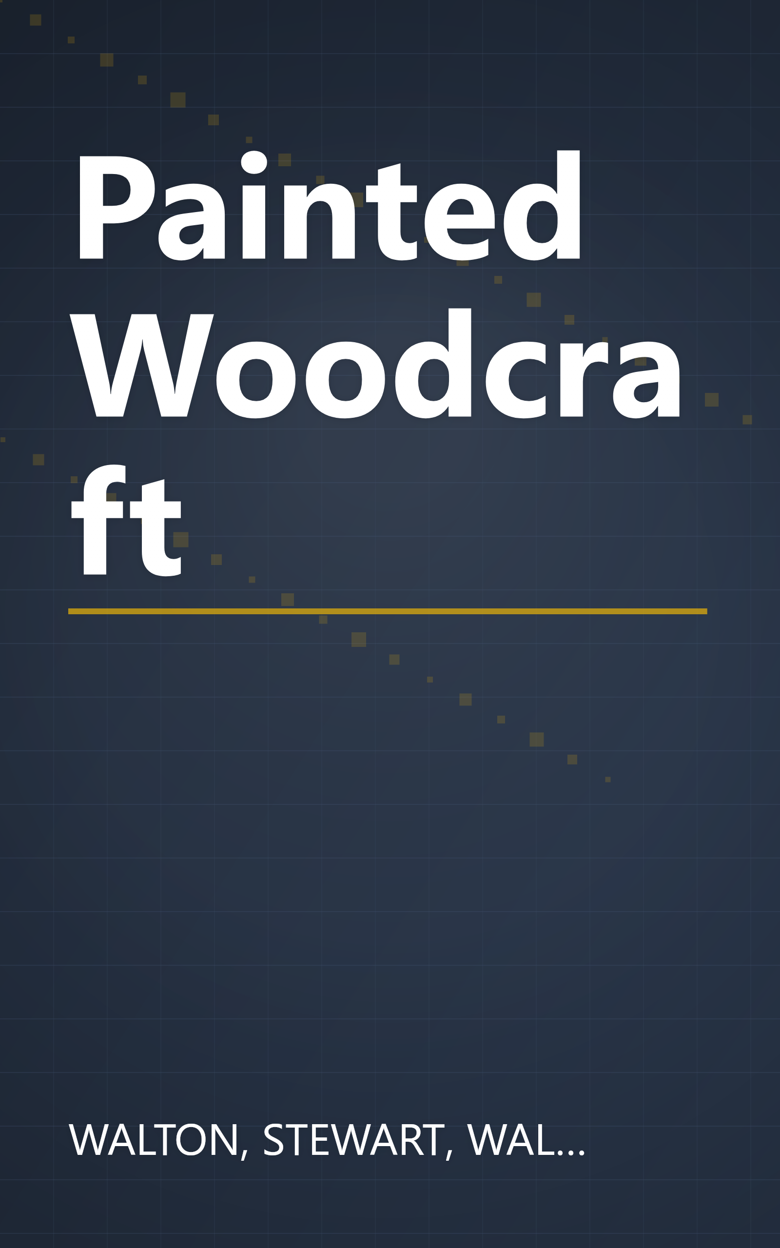 Painted Woodcraft book cover