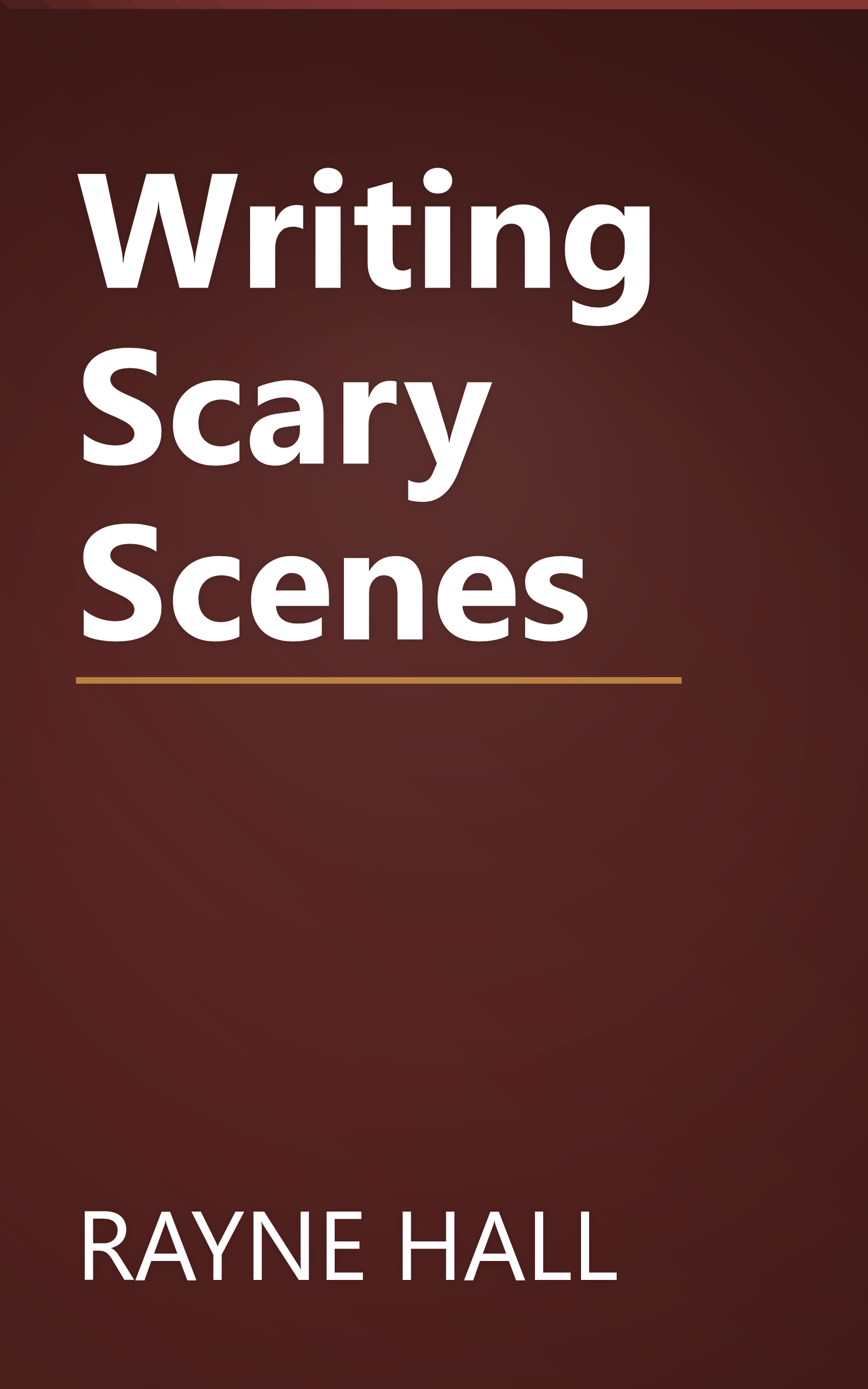Writing Scary Scenes book cover