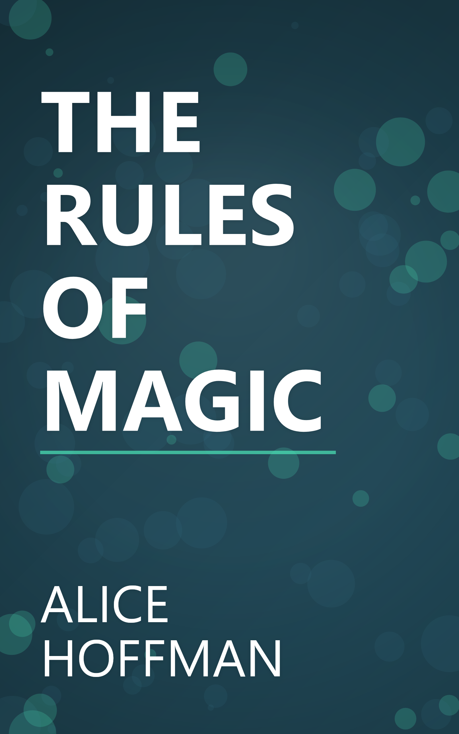 THE RULES OF MAGIC book cover