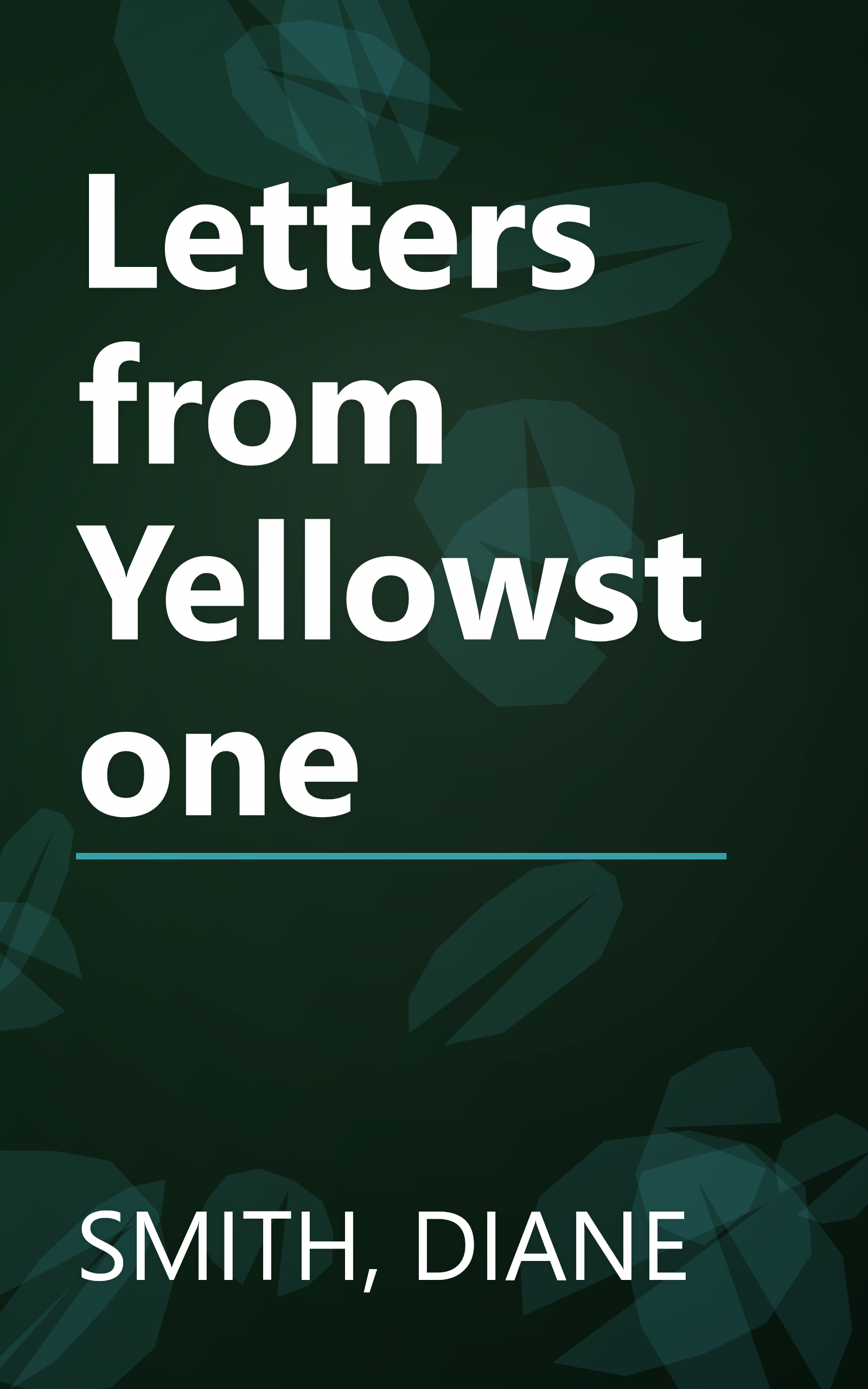 Letters from Yellowstone book cover