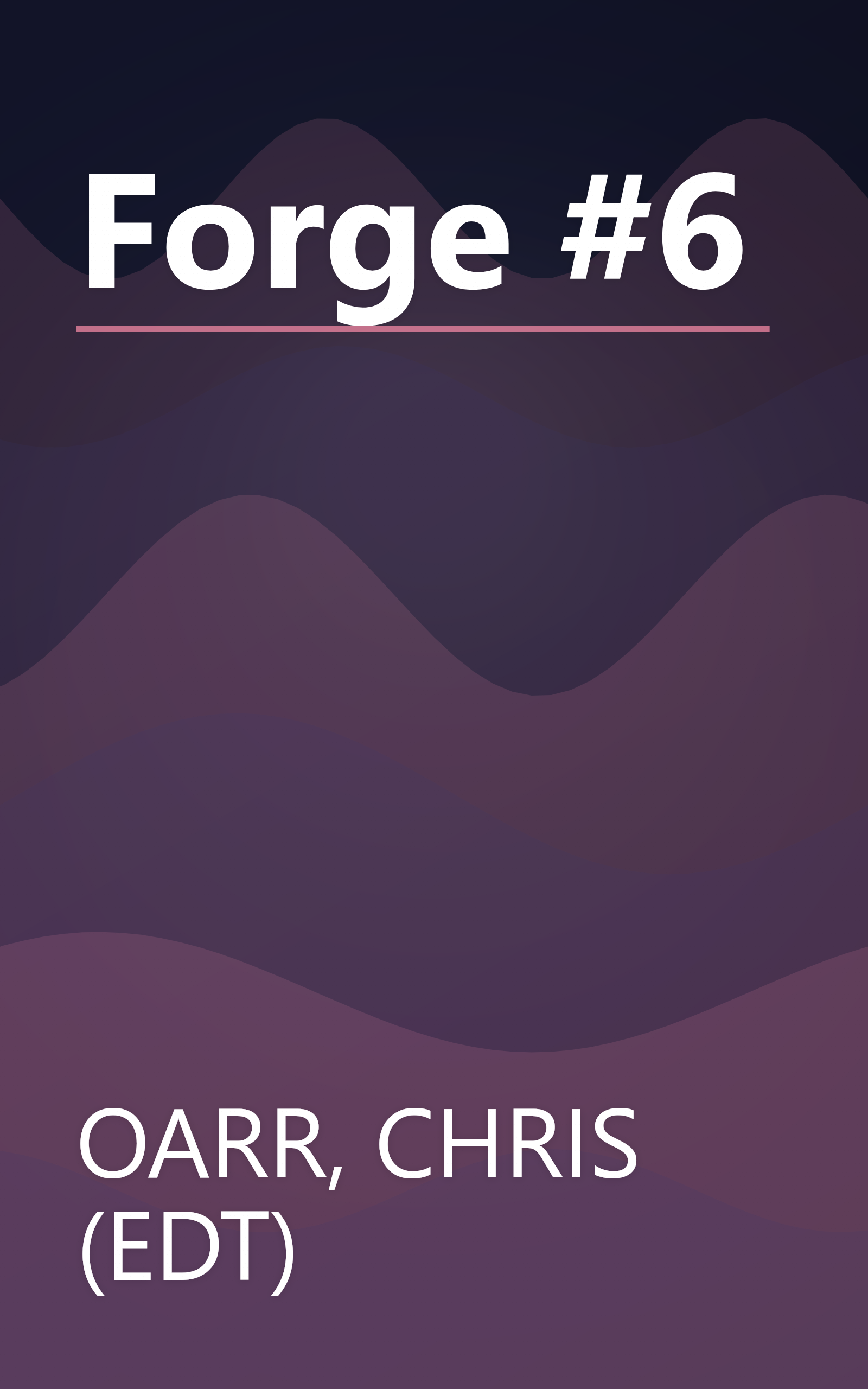 Forge #6 book cover