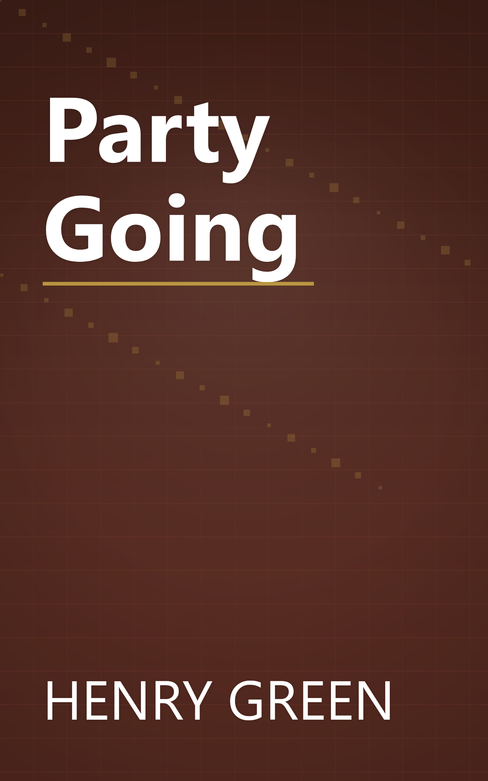 Party Going book cover
