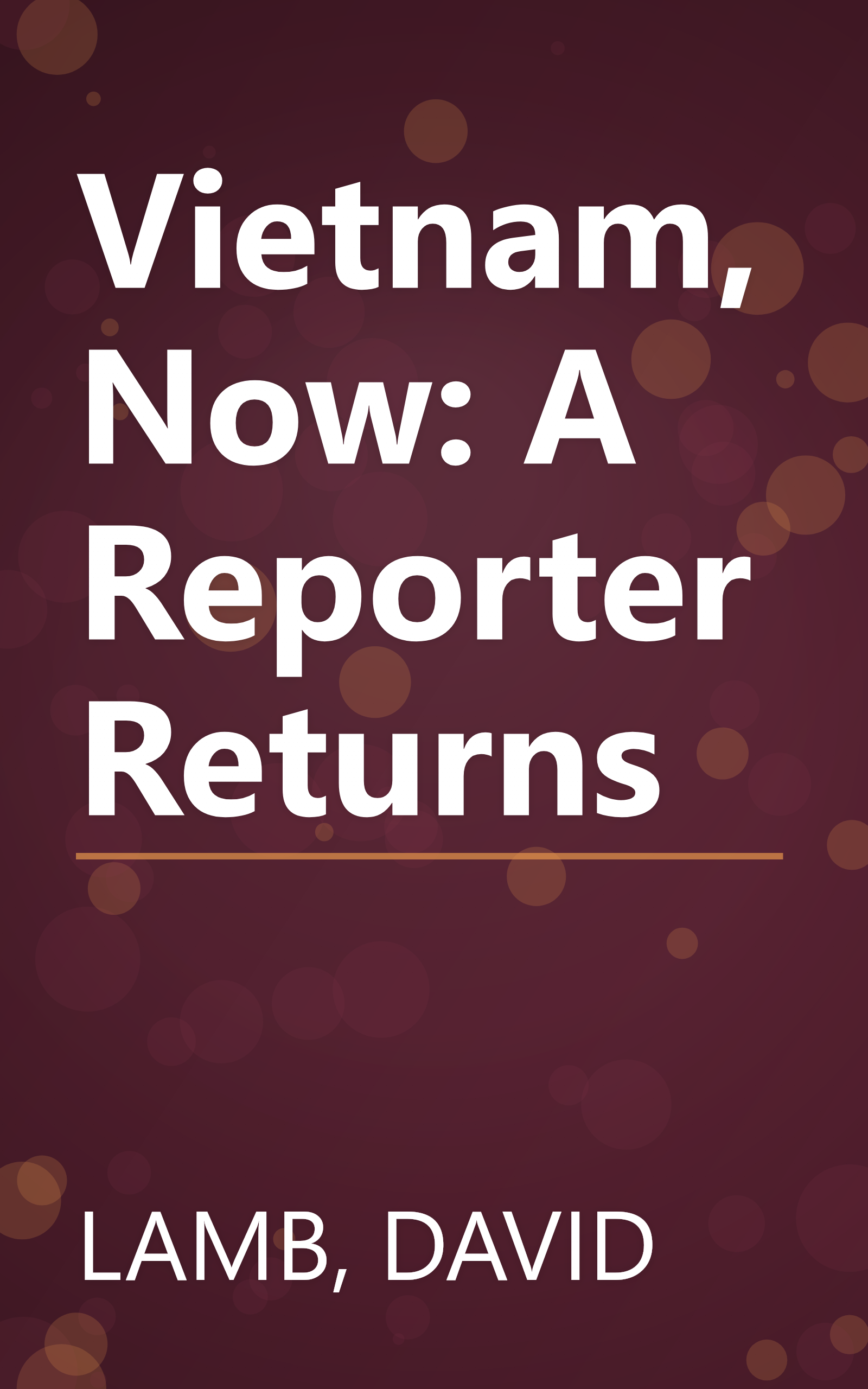 Vietnam, Now: A Reporter Returns book cover