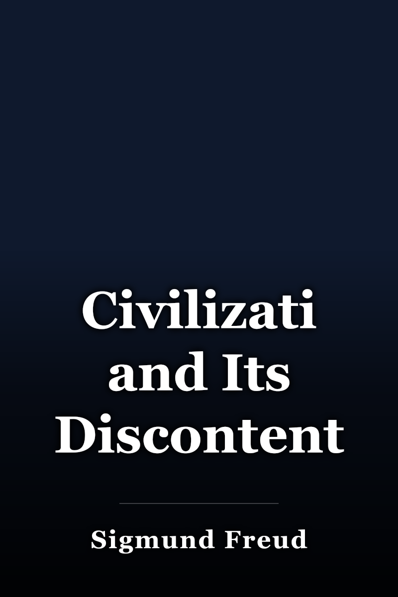 Civilization and Its Discontents book cover