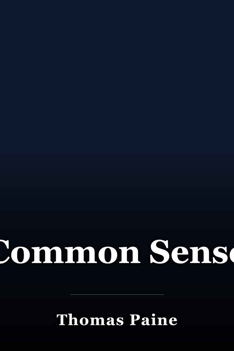 Common Sense book cover
