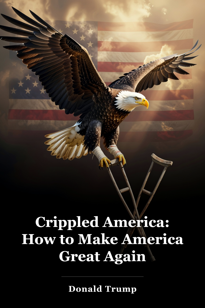 Crippled America: How to Make America Great Again book cover