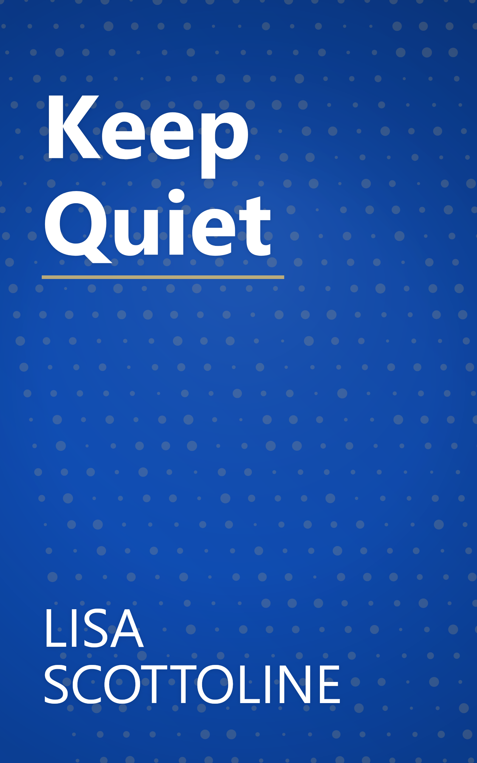 Keep Quiet book cover