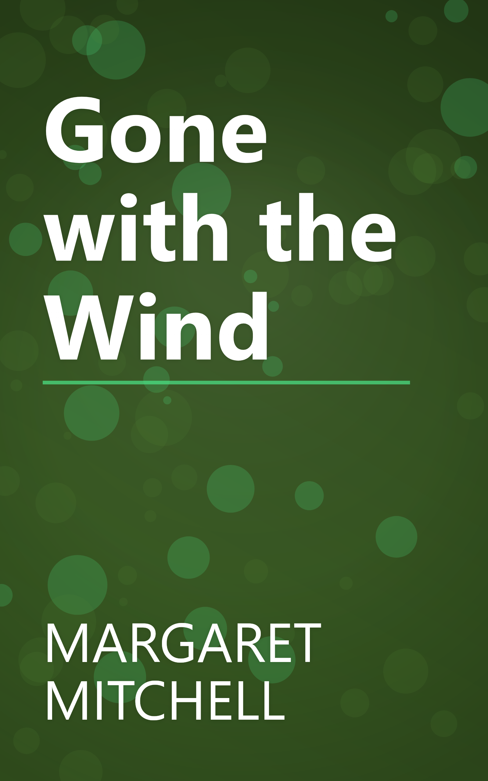 Gone with the Wind book cover