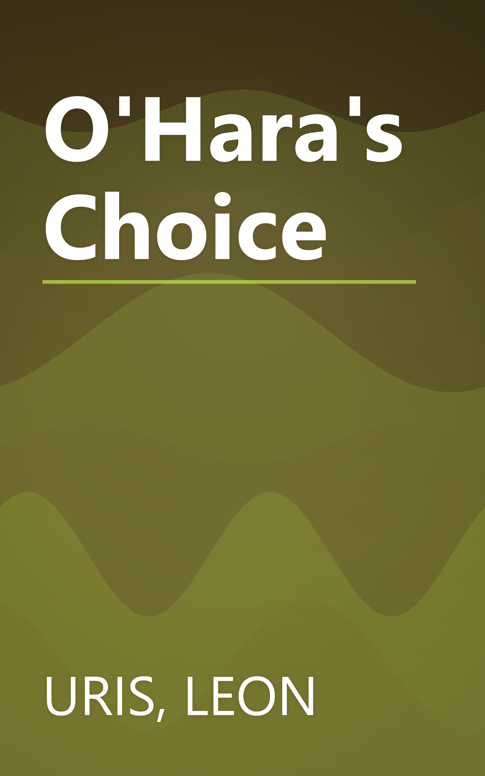 O'Hara's Choice book cover