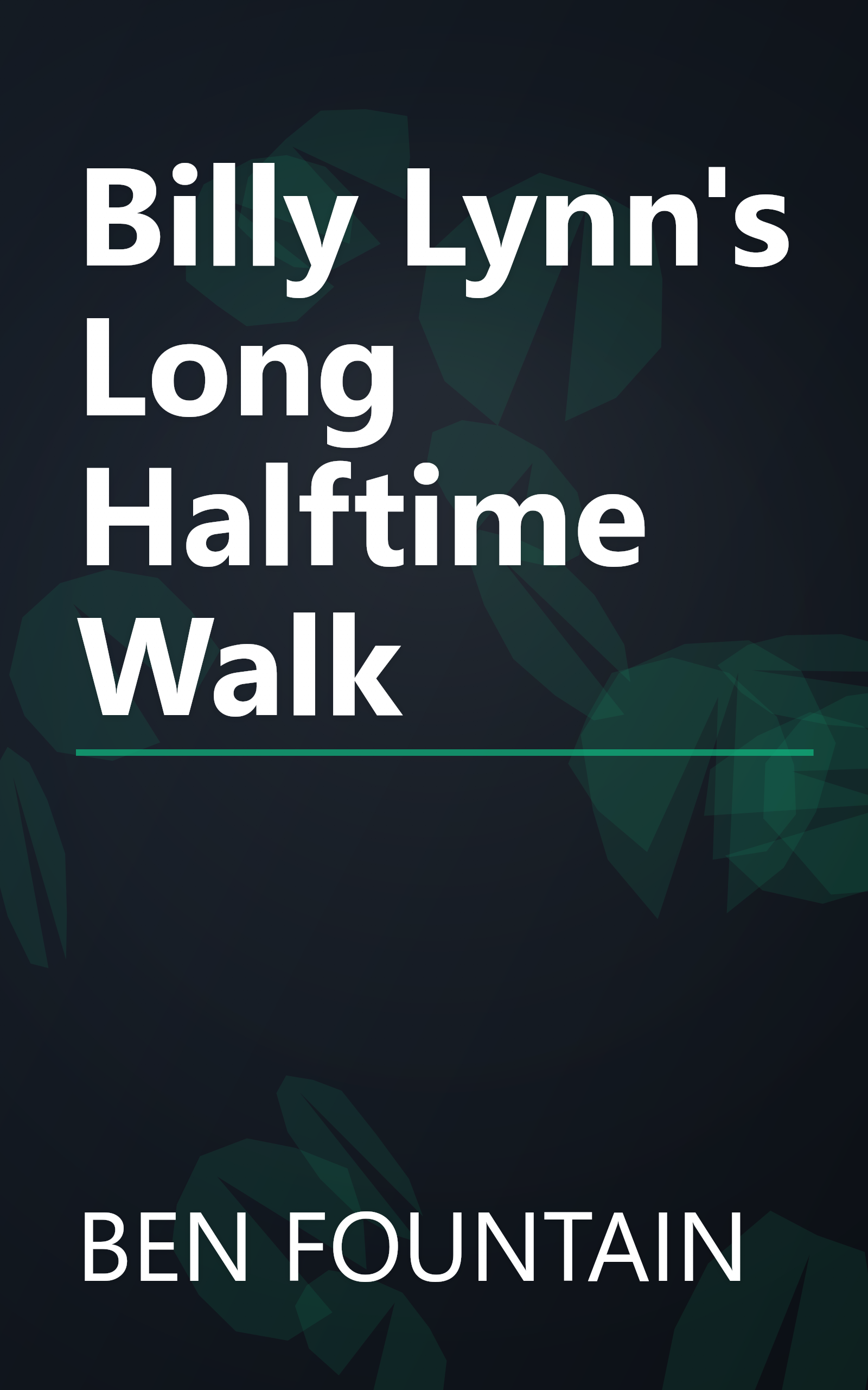 Billy Lynn's Long Halftime Walk book cover