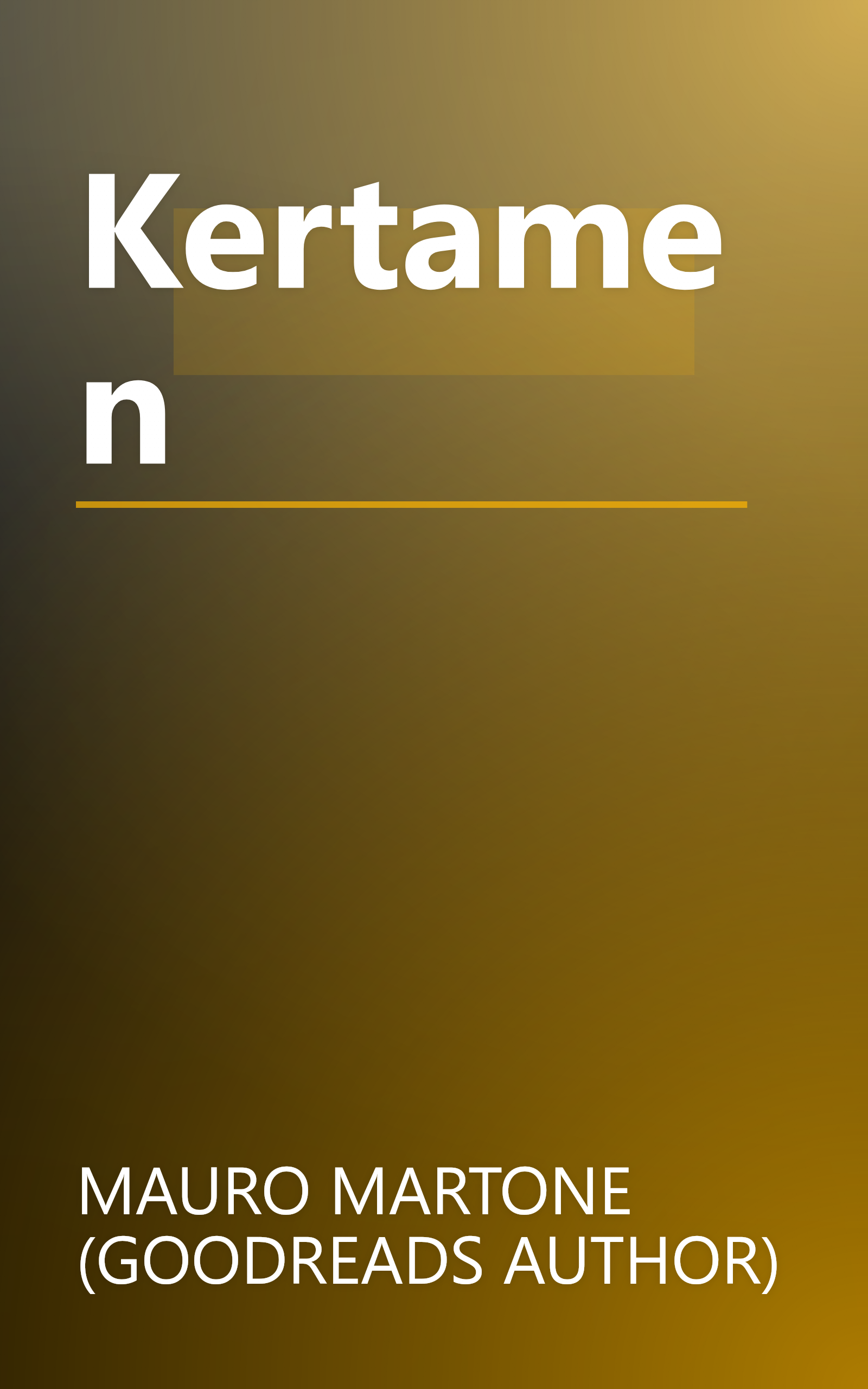 Kertamen book cover