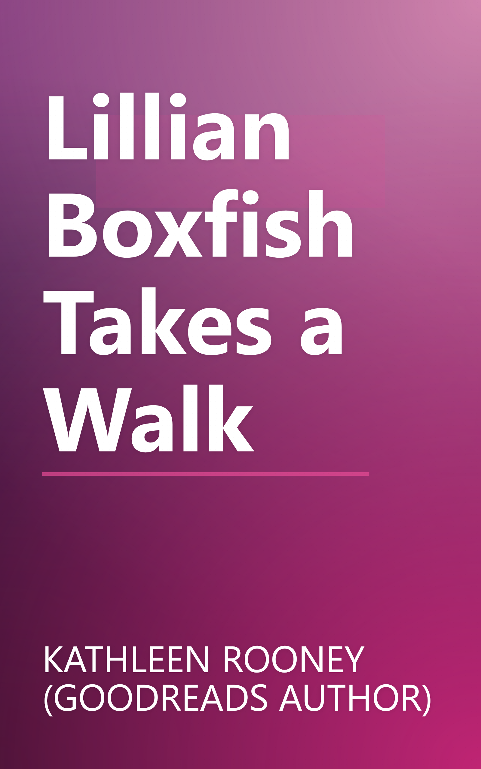 Lillian Boxfish Takes a Walk book cover
