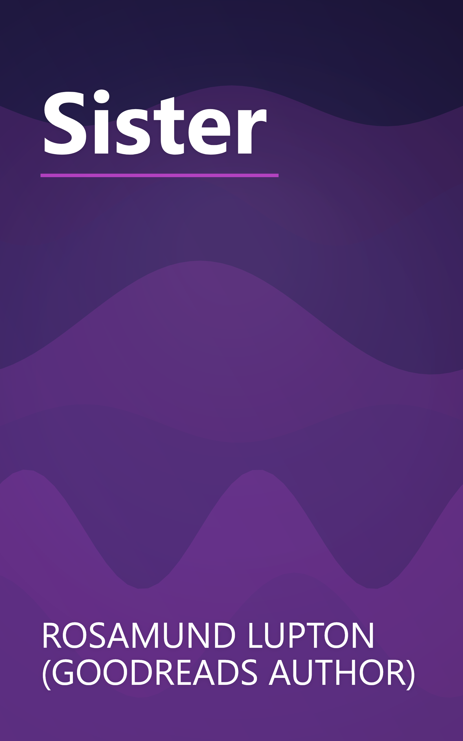 Sister book cover