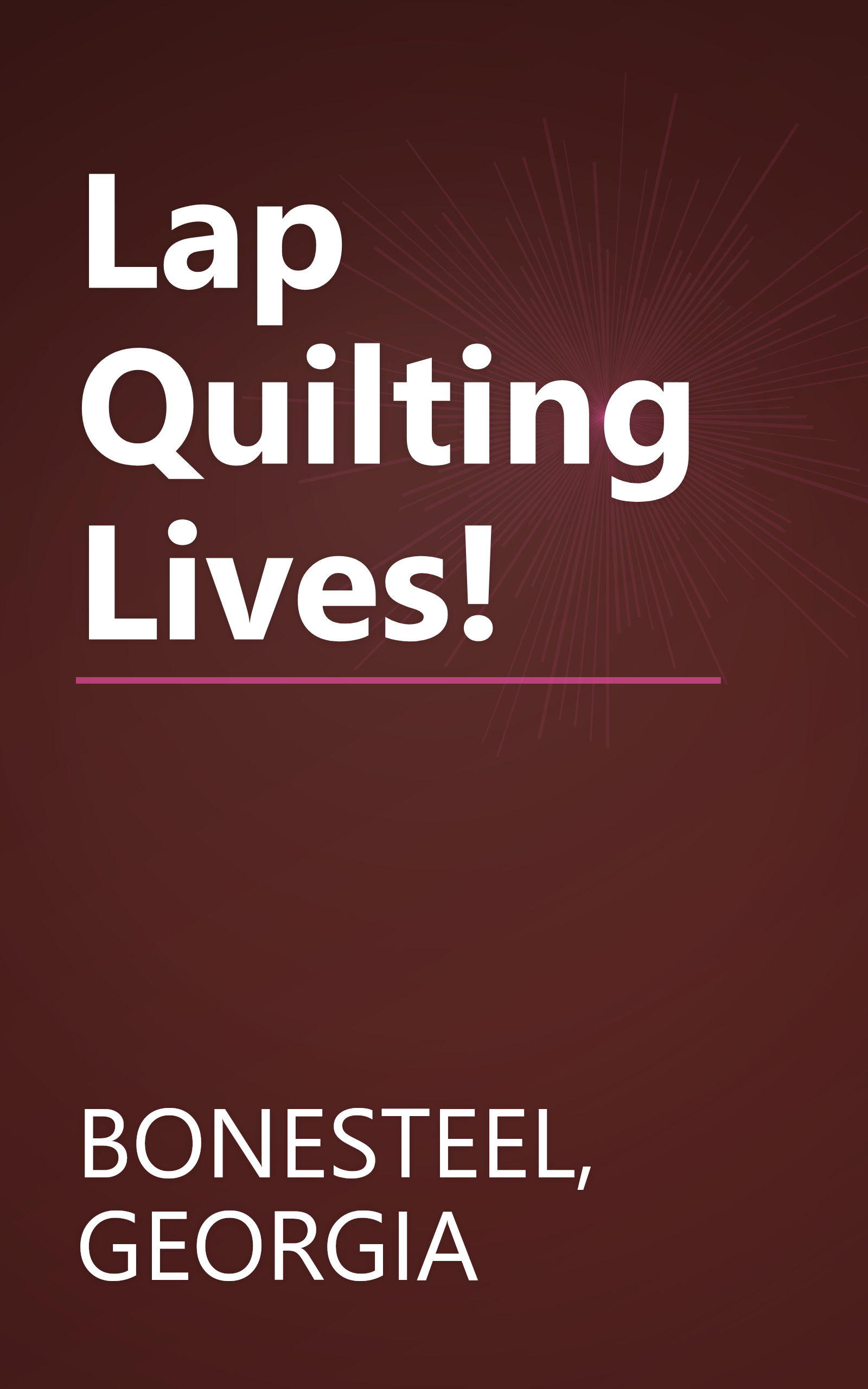 Lap Quilting Lives! book cover