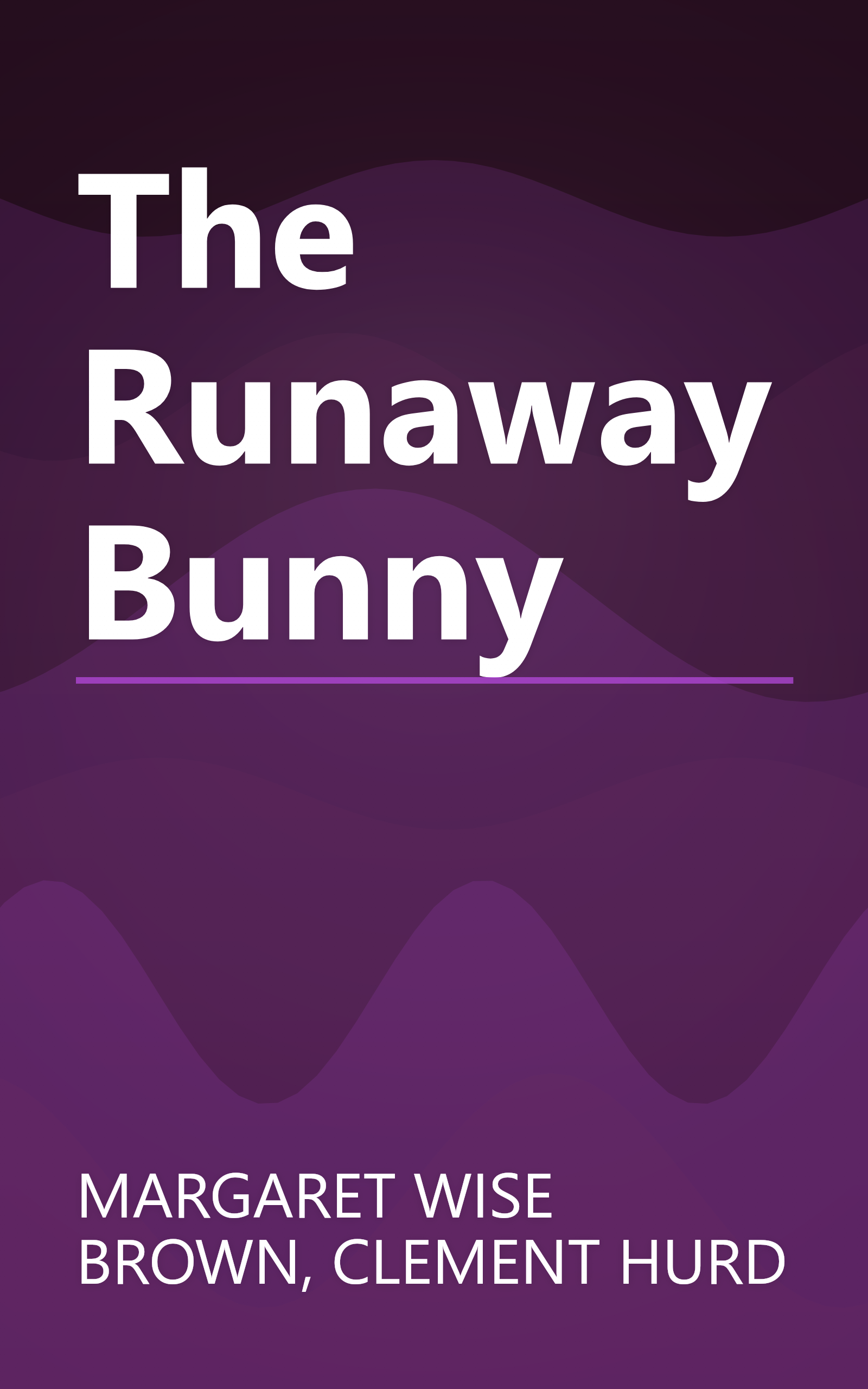 The Runaway Bunny book cover