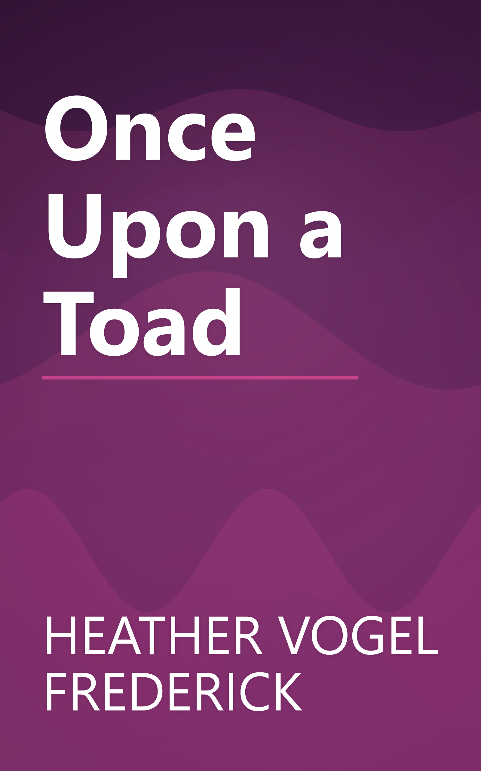 Once Upon a Toad book cover