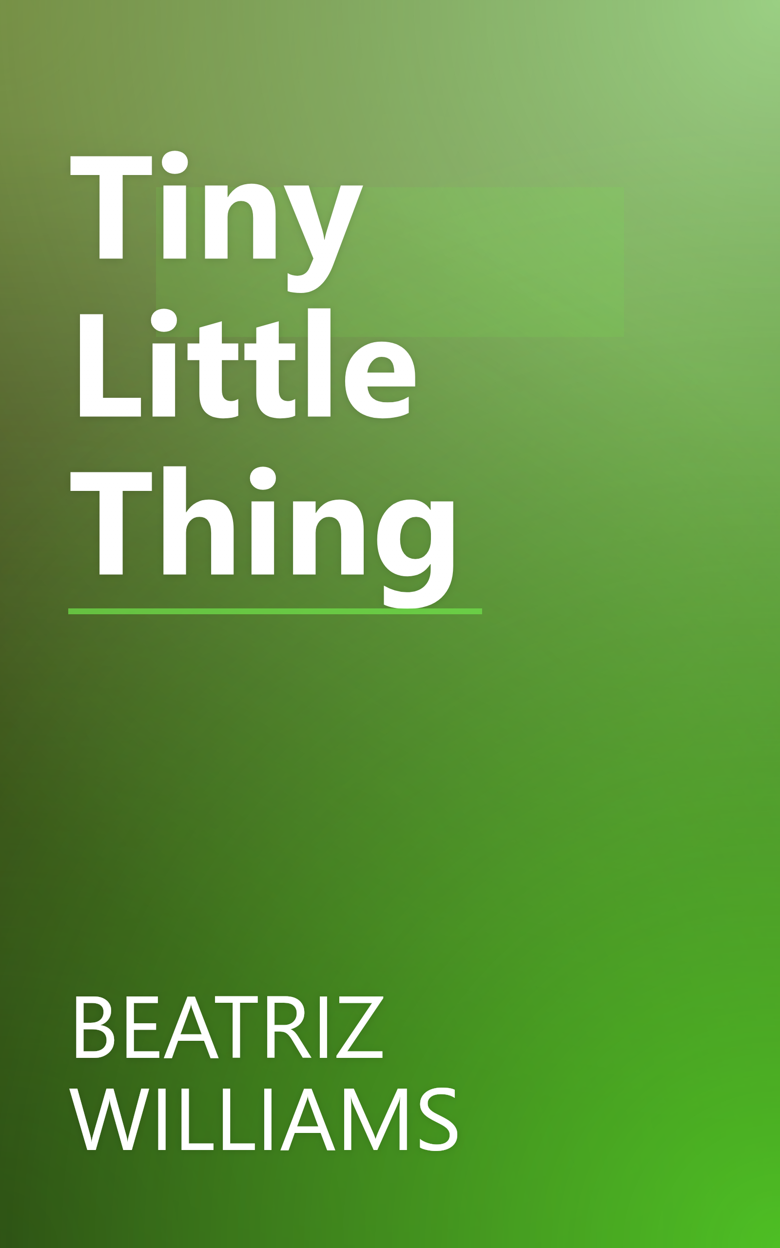 Tiny Little Thing book cover