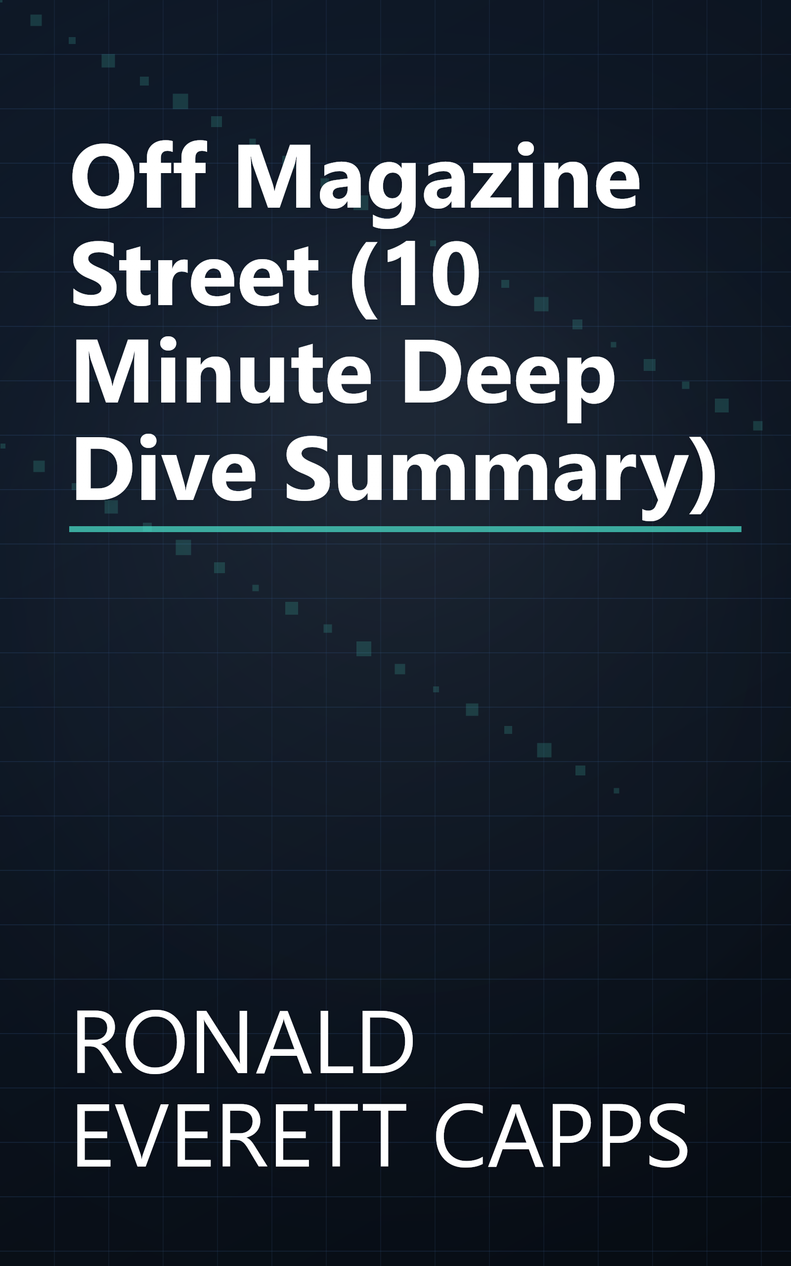 Off Magazine Street (10 Minute   Deep Dive Summary) book cover