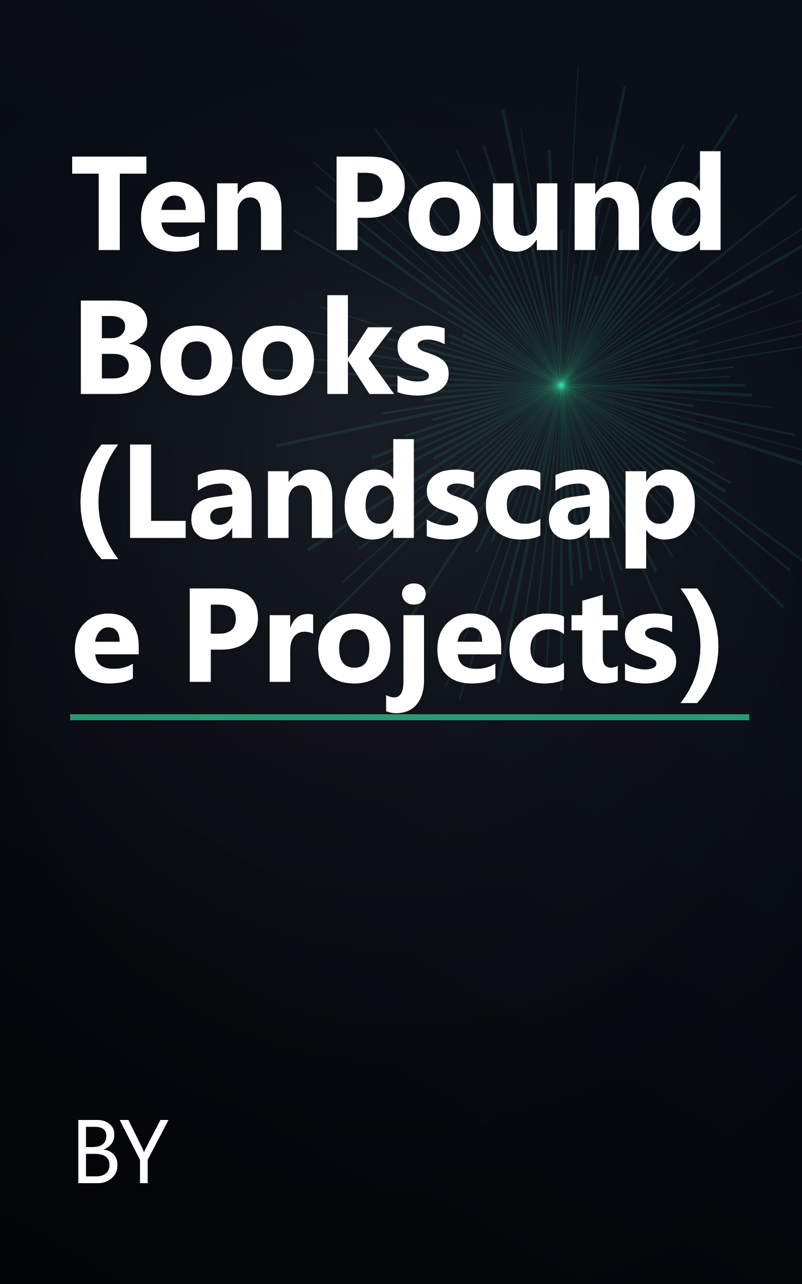 Ten Pound Books (Landscape Projects) book cover