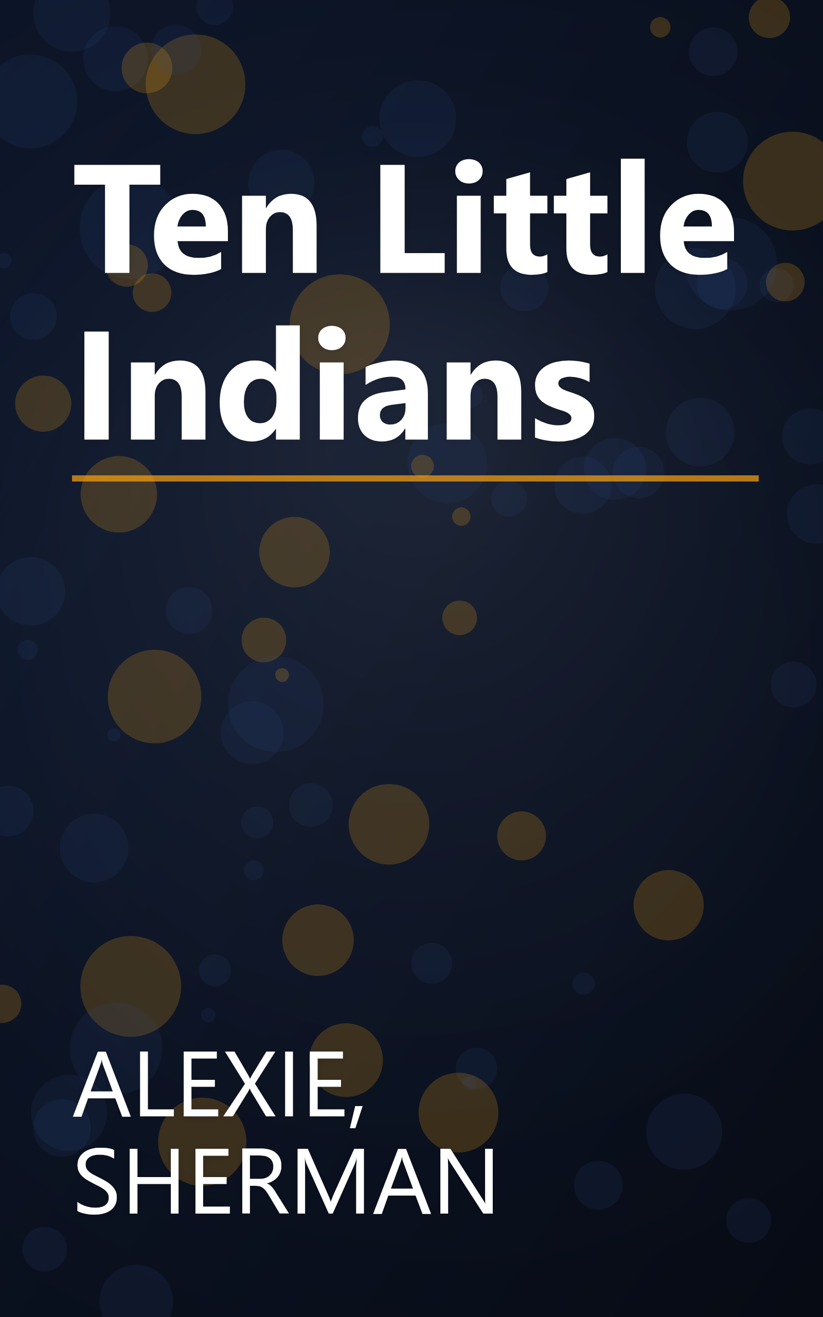 Ten Little Indians book cover